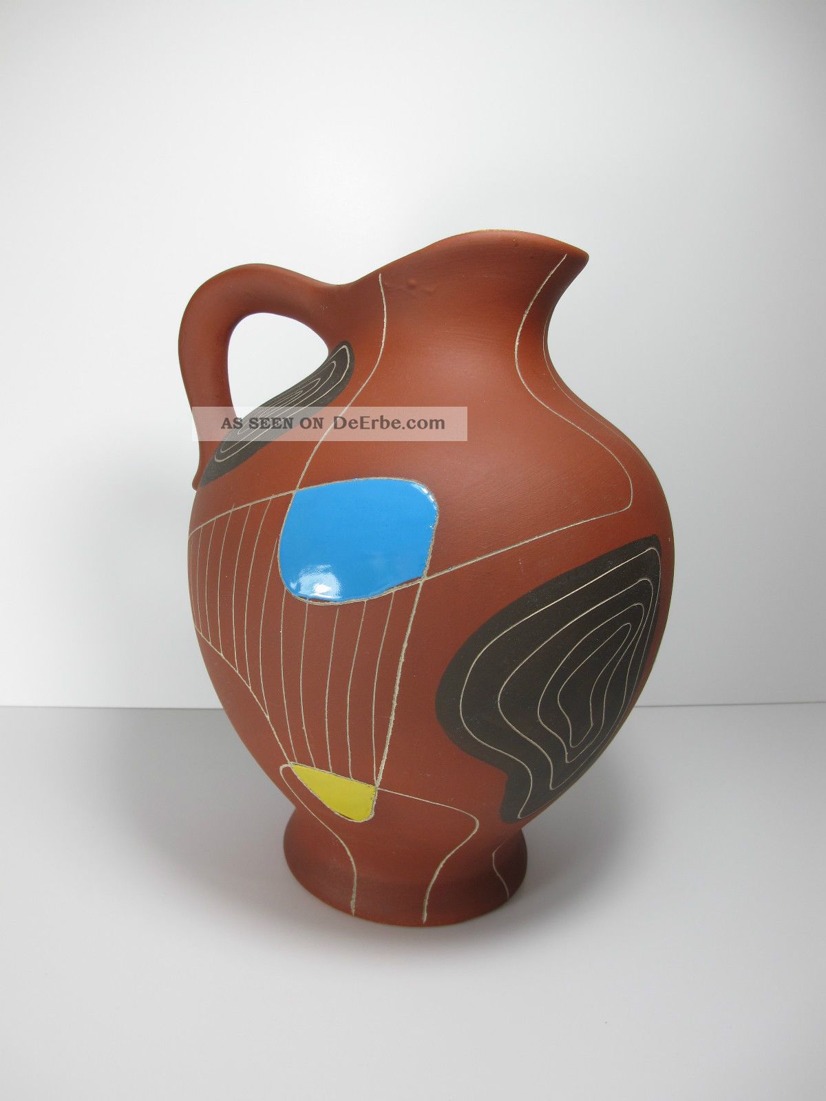 Bodo Mans Vase Brasil / Form 291 - 30 / Bay Keramik / 50er 50 ' S ...