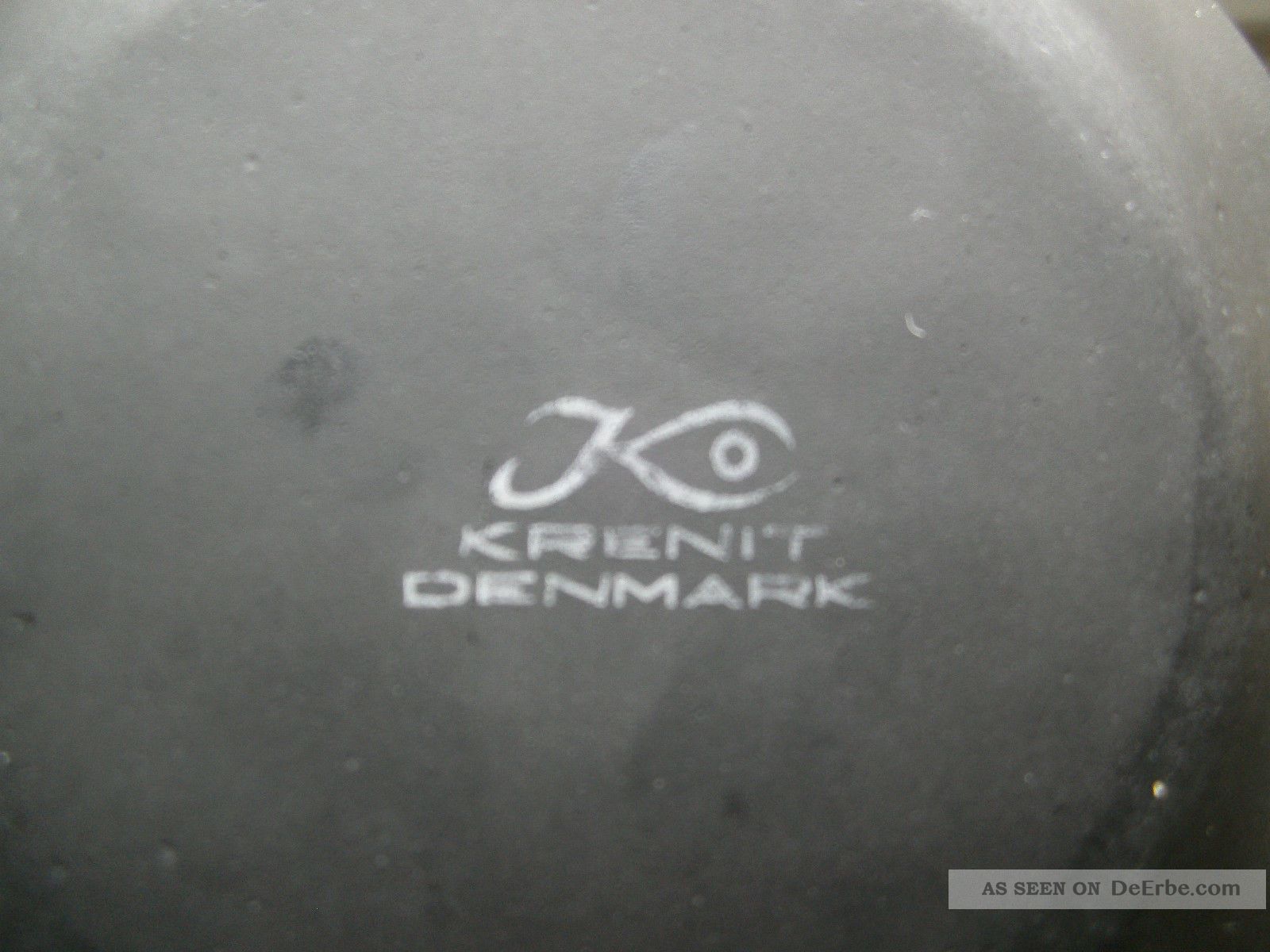 Krenit Denmark Ko Sixties Schale Metal Emaille Um 1960 - Er Jahre ...