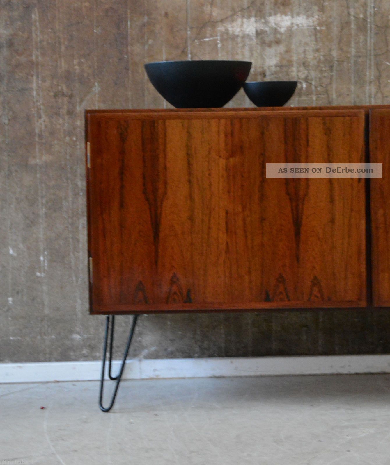60er Omann Jun Palisander Sideboard Kommode Danish Modern 60s Rosewood ...