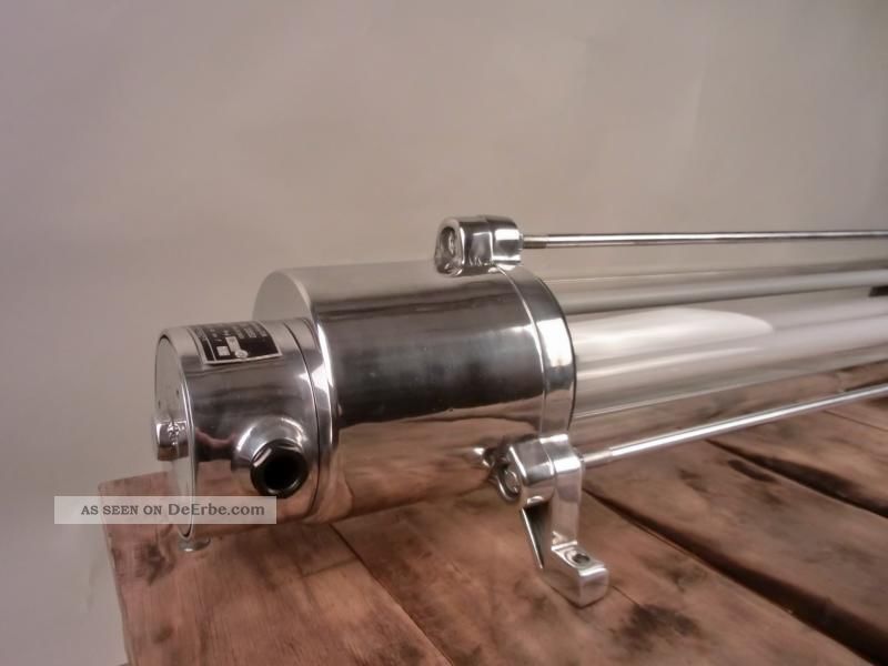 Led Fabrik Industrie Loft Bunker Ex Ddr Lampe Vintage Industrial Lamp Light