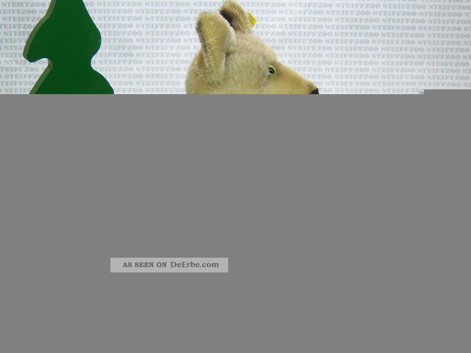 Steiff Erste Wolf Loopy Handpuppe Kf Old First Hand Puppet Wolf Id 317