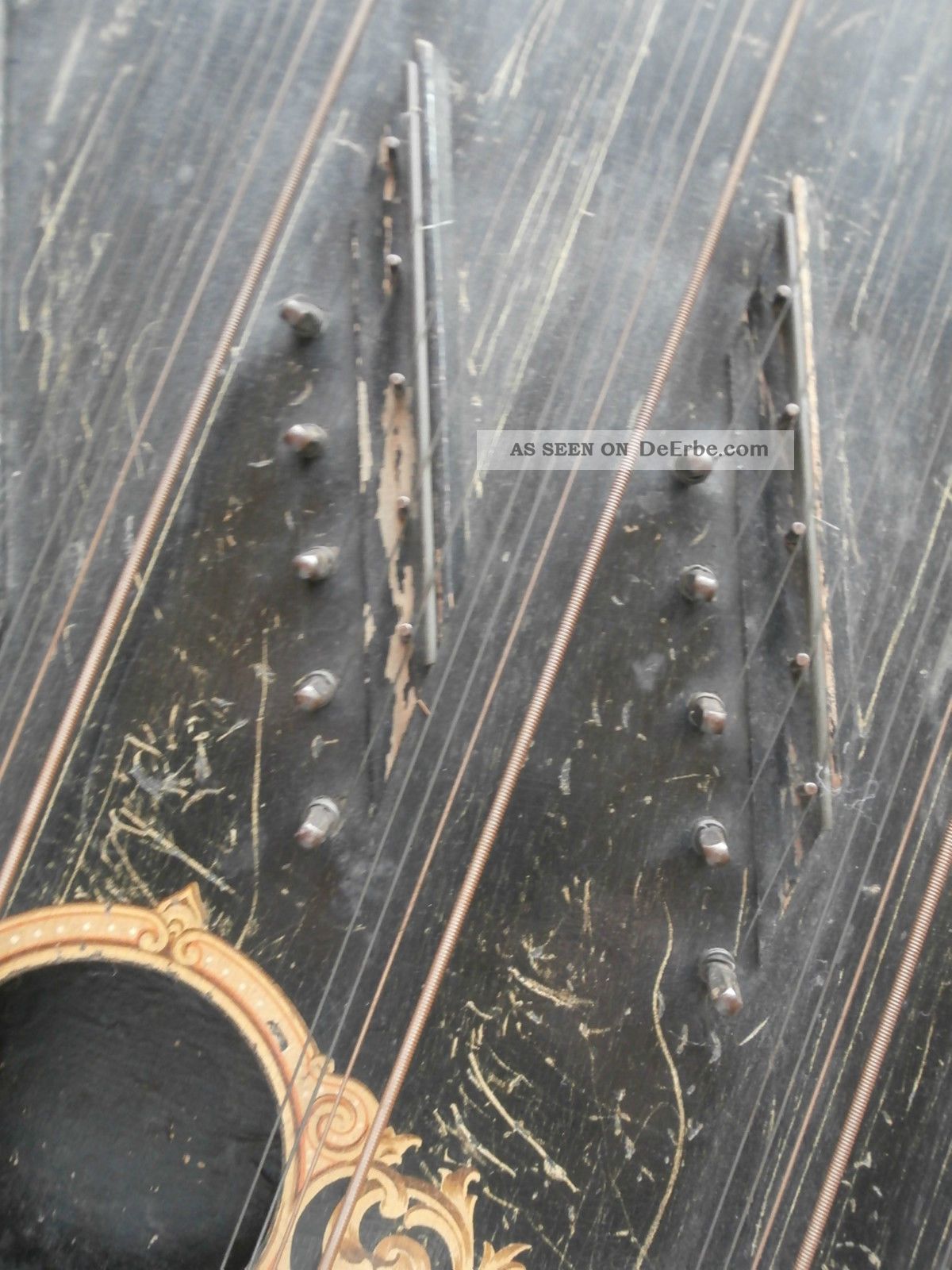 Aeol Amerikanische Harfen Zither - 43 Saiten - Gratisbeigabe 56 ...