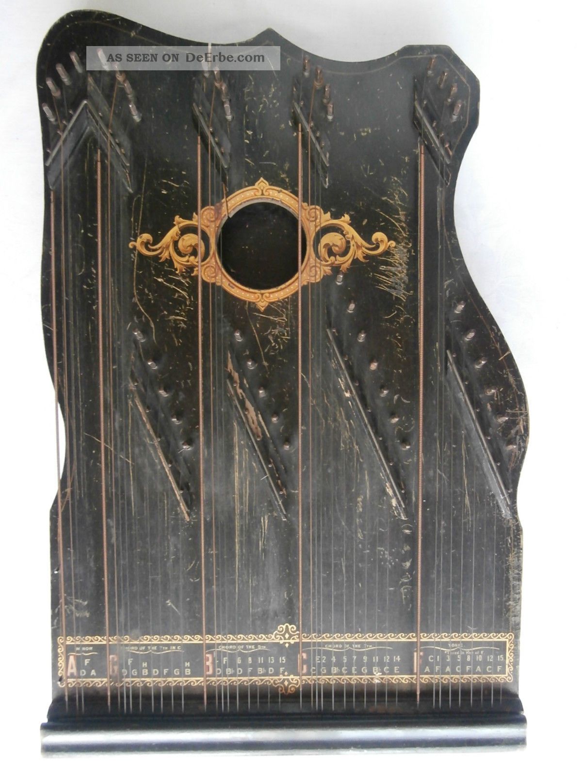 Aeol Amerikanische Harfen Zither - 43 Saiten - Gratisbeigabe 56 ...