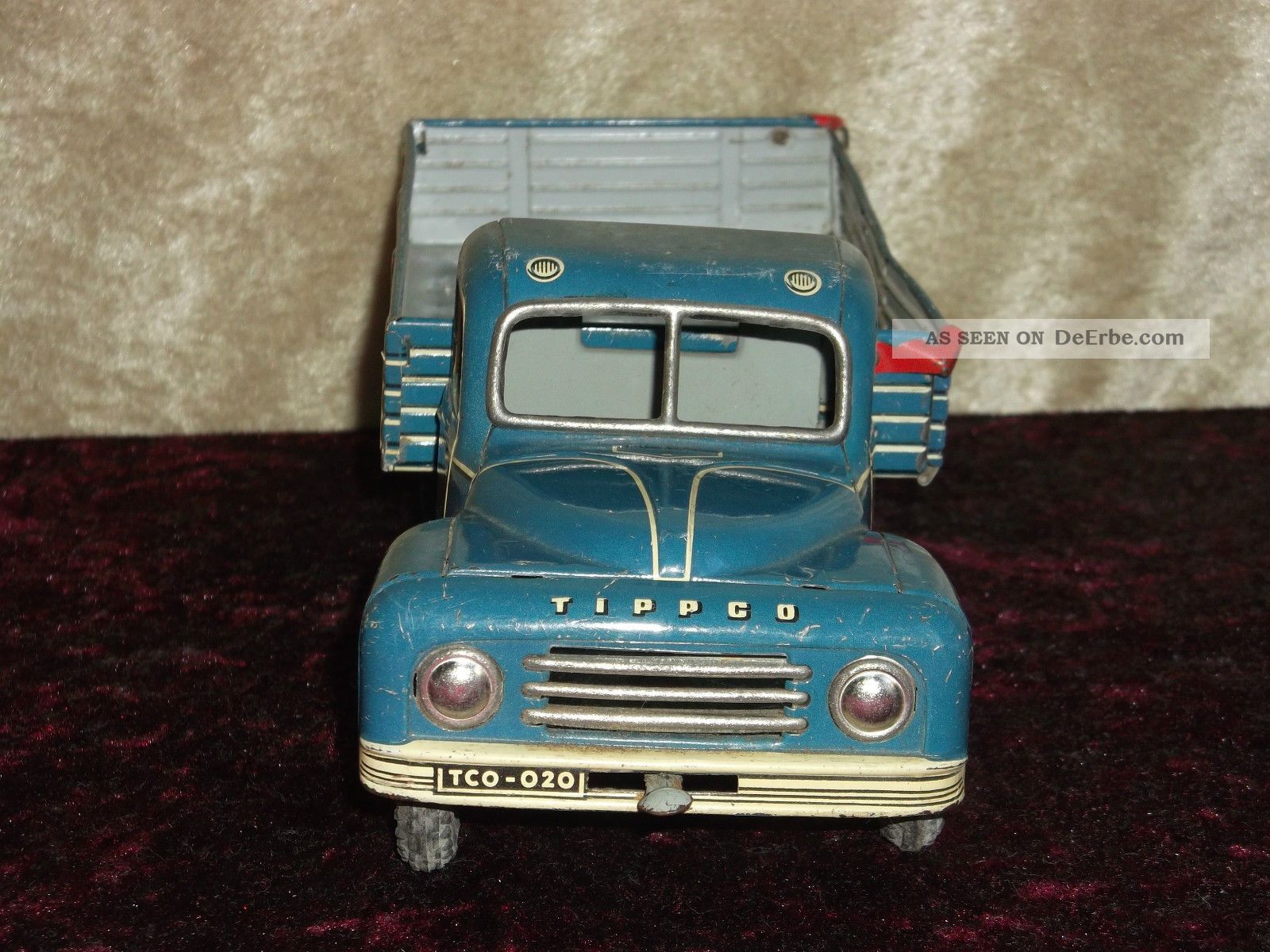 Antiker Laster Lkw Blech - Spielzeug, U. S. Zone, Made In Germany, Auto ...