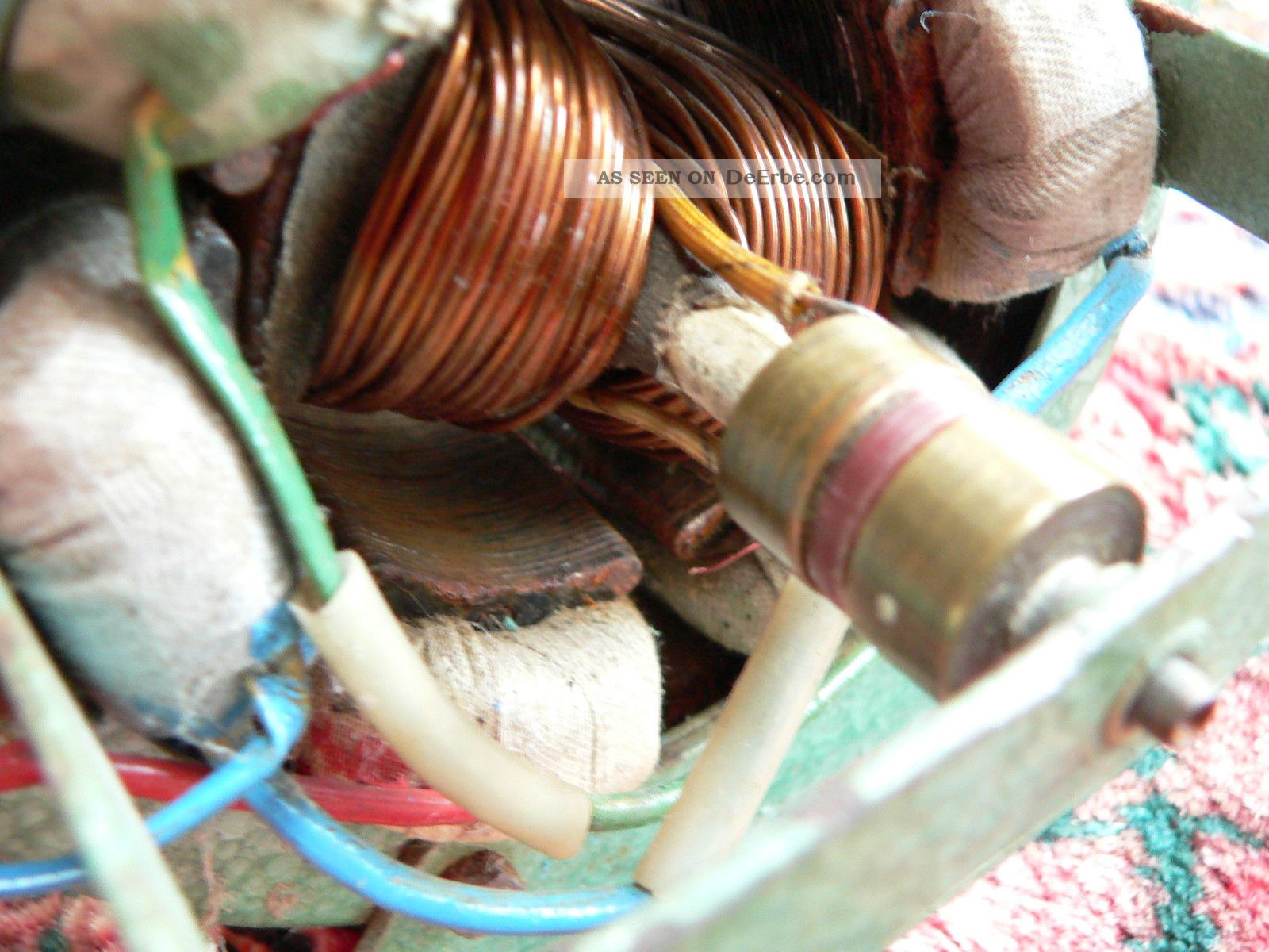 Antik Alt Standmotor Generator Elektromotor Stationärmotor