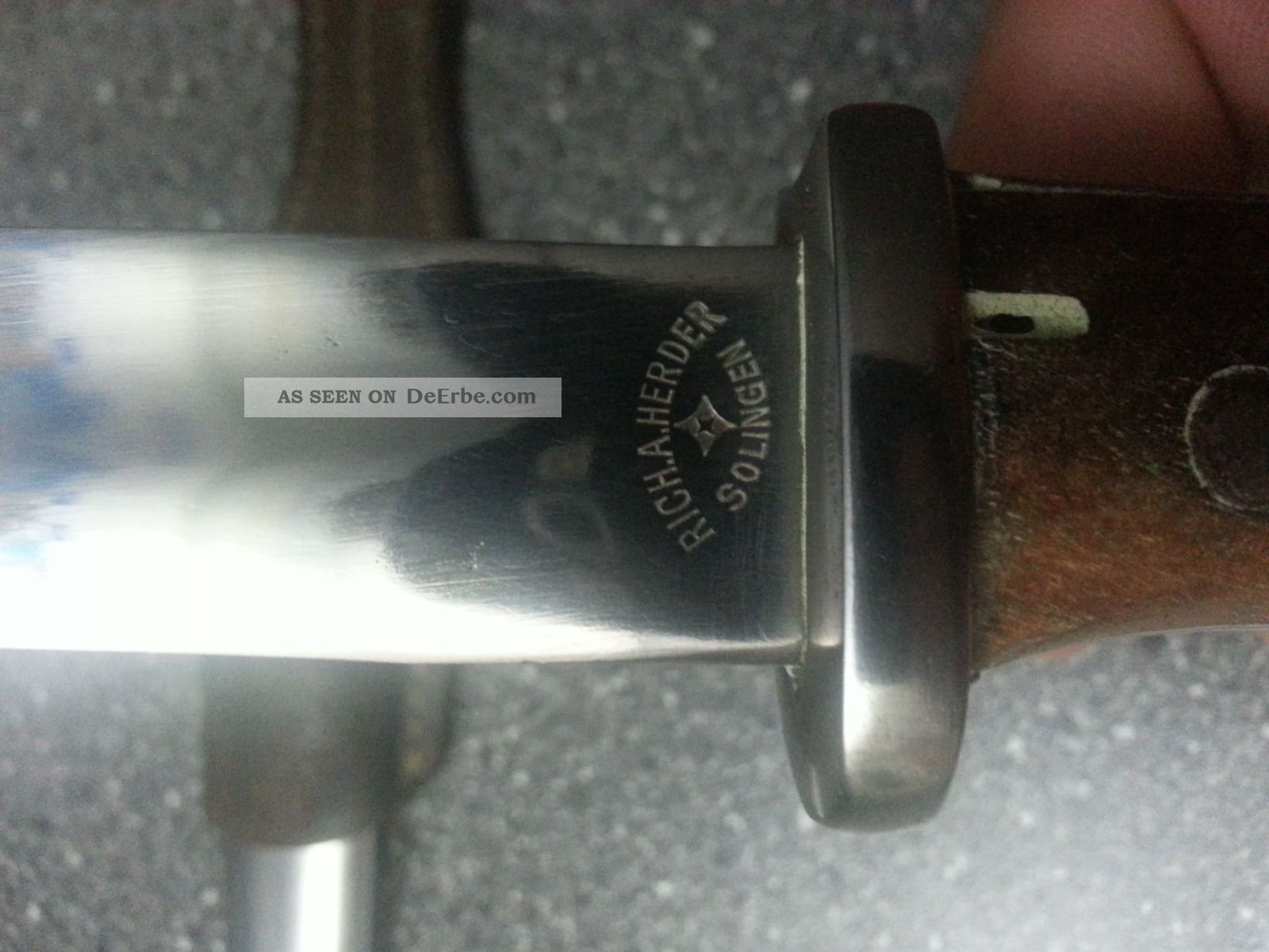 Rich. A Herder Solingen Messer Adolph Schw. Berlin 1915 N. 39
