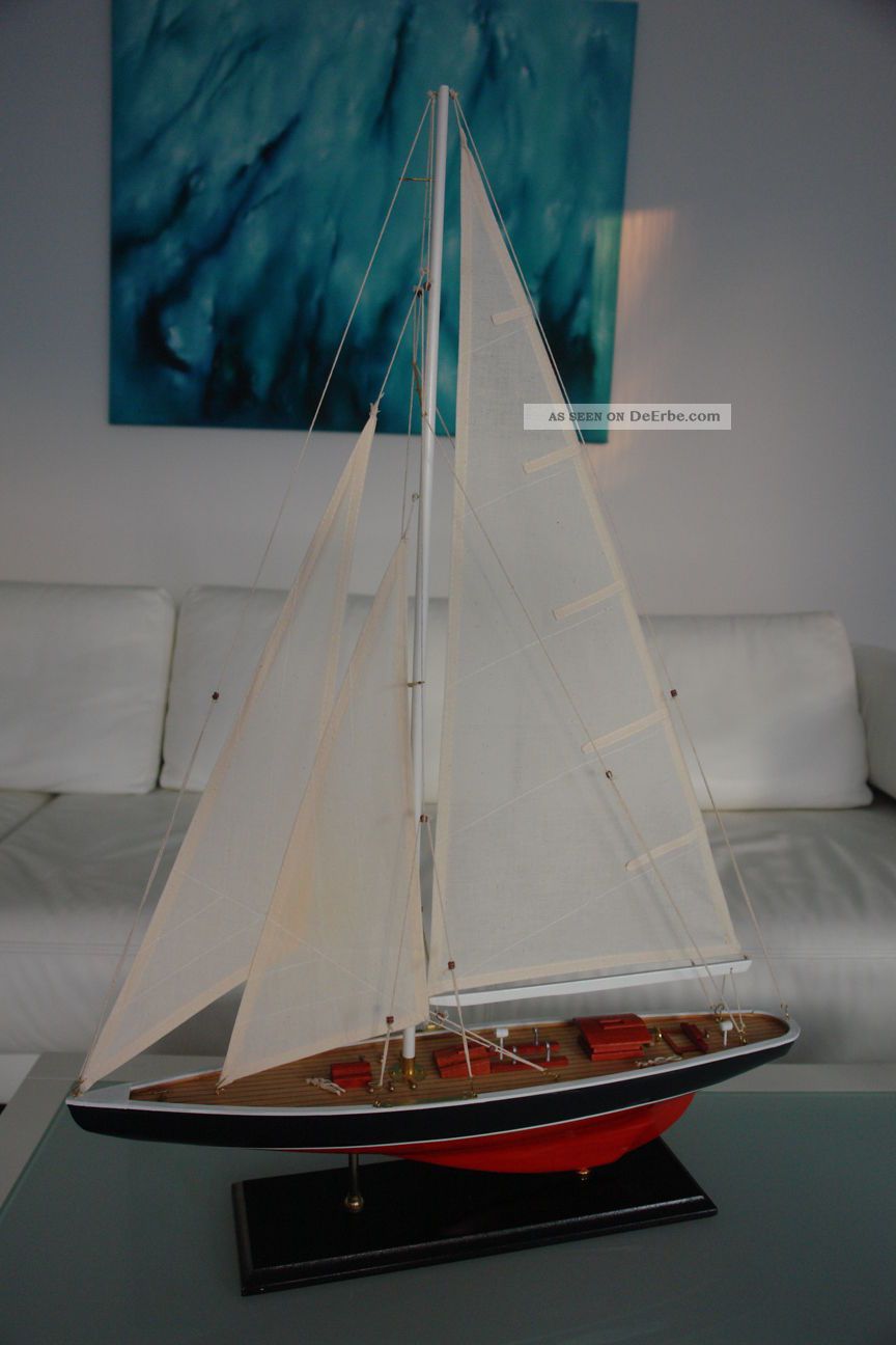 Segelyacht Segelboot Luxus - Modell Nr. 49 Maritim Segel Boot Schiff Meer