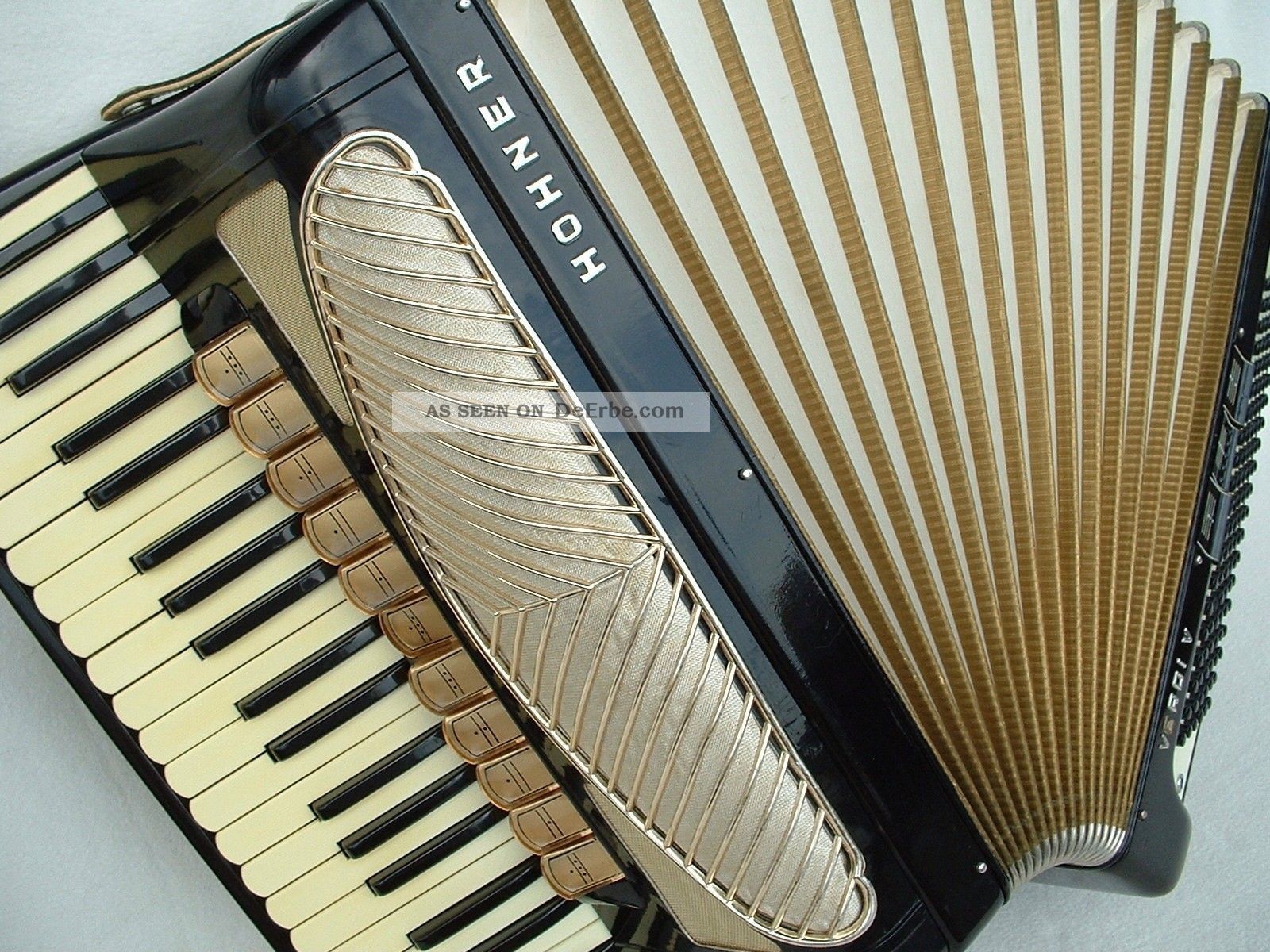 Hohner Verdi V Piano Akkordeon Vintage Accordion 120 Bass Аккордеон ...