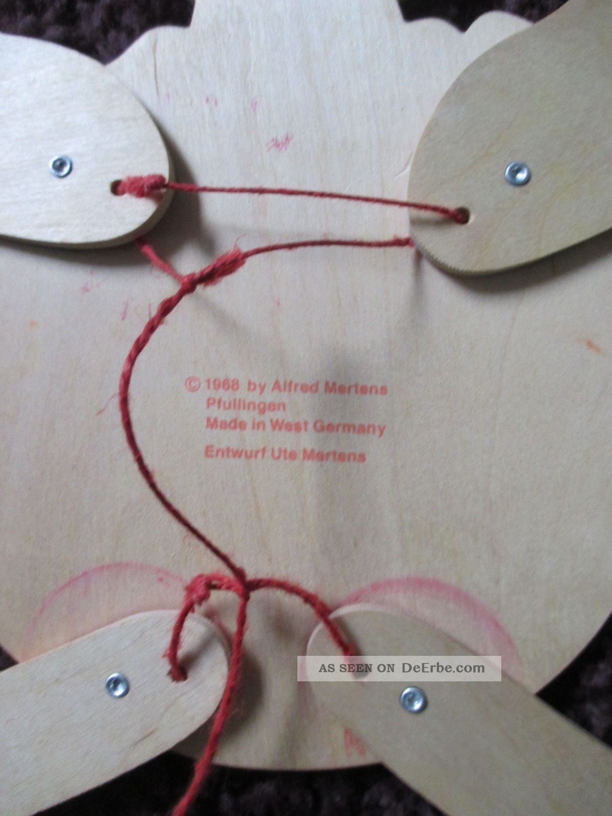 Quack " Hampelmann " No. 2244 By Alfred Mertens Kunst, 1968 Made In Germany