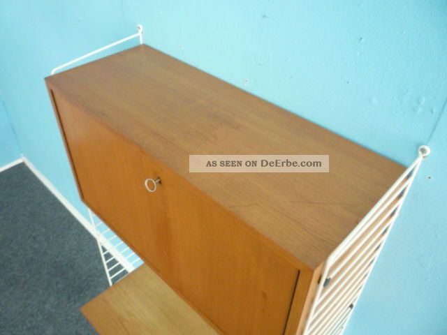 Esche String Container Mit Klapptüren & 1 Xxl Brette. Guter Originalzustand