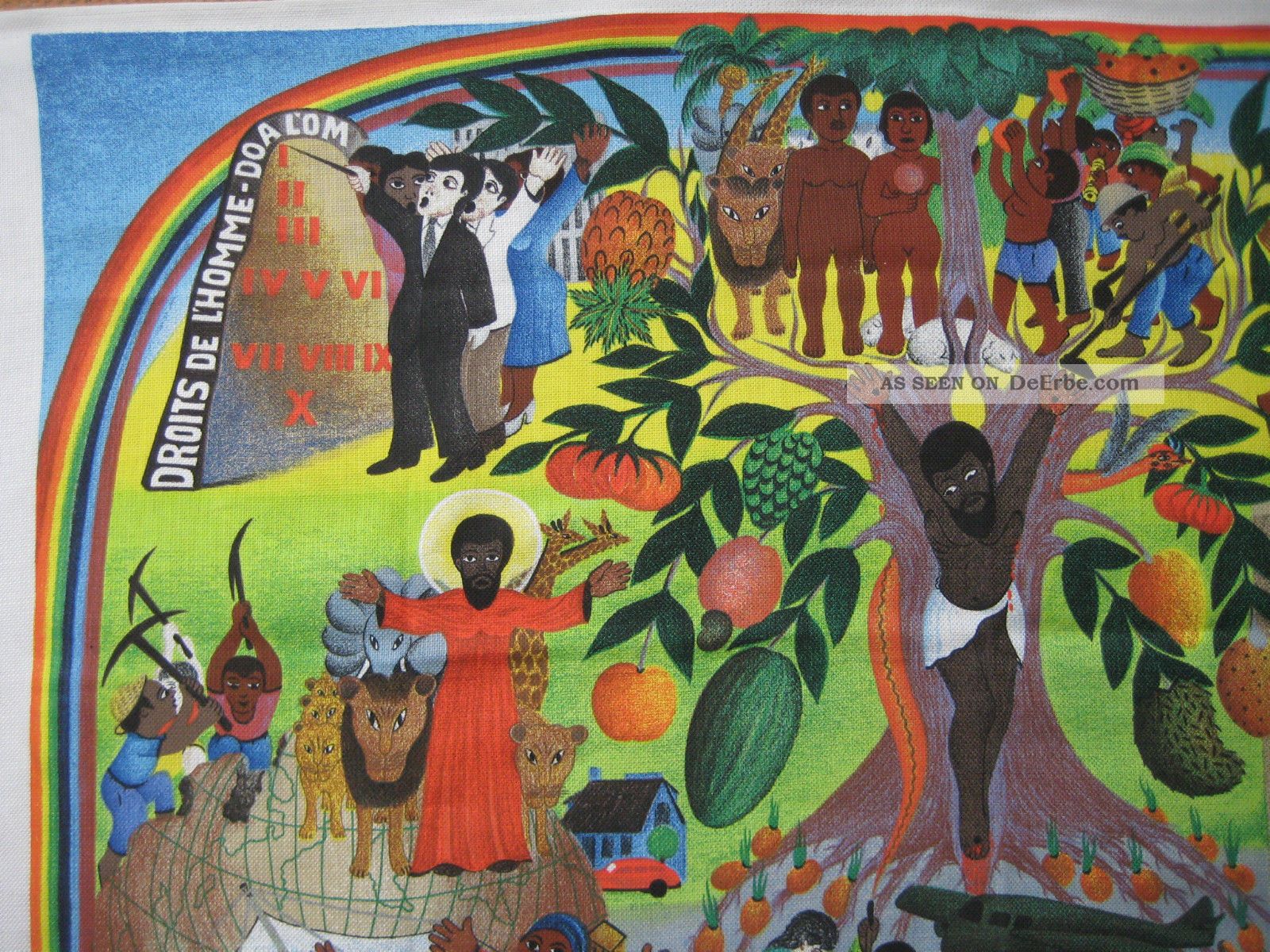 Kleines Fastentuch Hungertuch Jacques Chèry 1982 Welt Der Bibel 119x73 ...