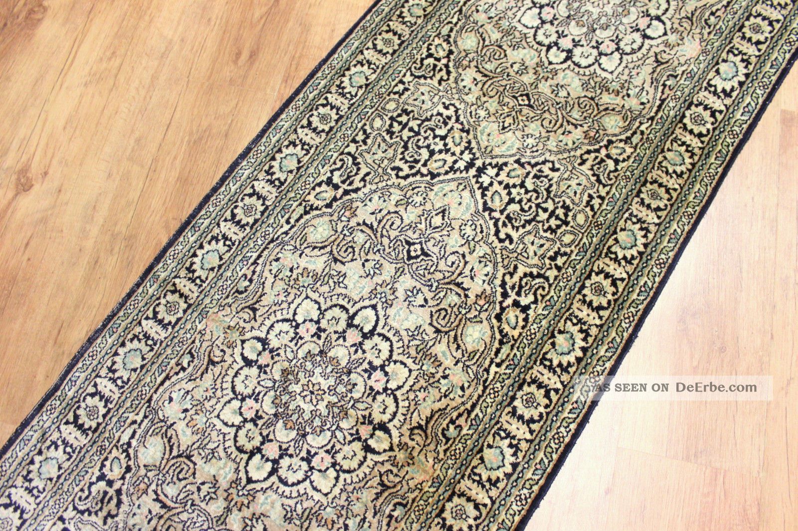 Echter Perser Teppich 269 X 61 Rug Handgeknüpfter Orientteppich Seide ...