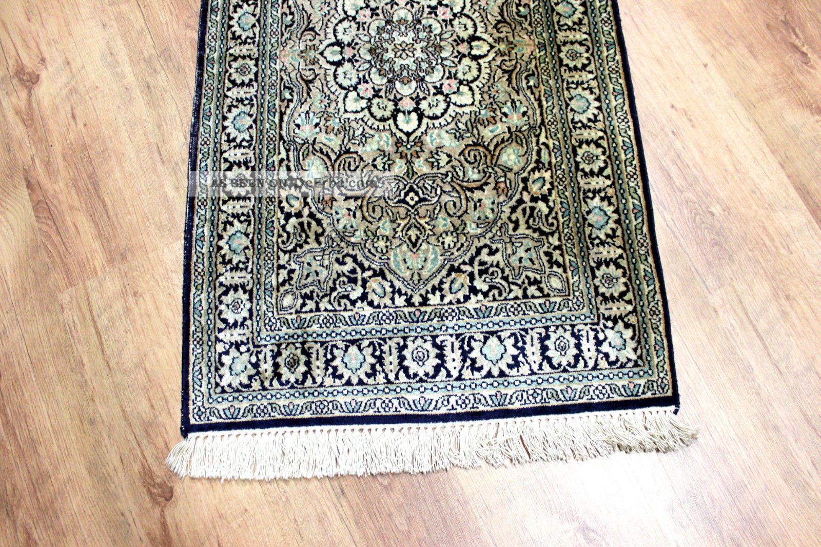 Echter Perser Teppich 269 X 61 Rug Handgeknüpfter Orientteppich Seide ...