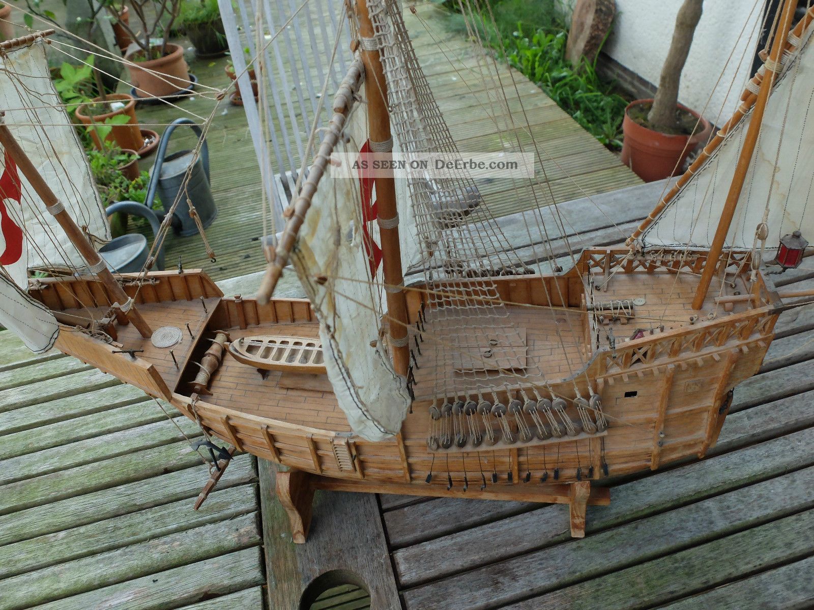 Santa Maria Modell, Kolumbus, Fast 80cm Lang, Sehr Detailliert Gebaut ...