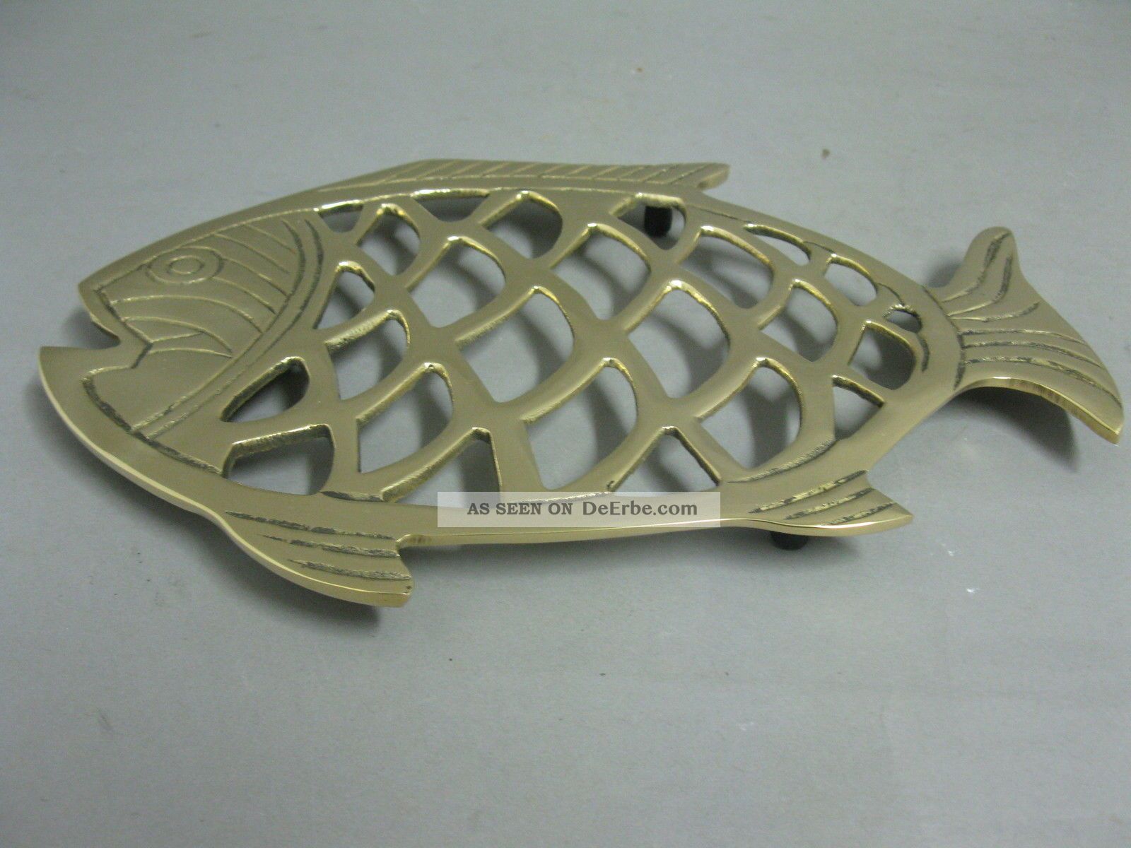 Messing Untersetzer Topfuntersetzer Im Nautischen Stil 24cm X 17 Cm ...