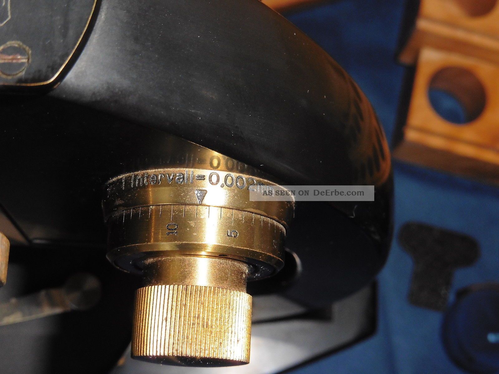 Altes Messing Mikroskop Carl Zeiss Jena 1926, Microscope Brass Antique