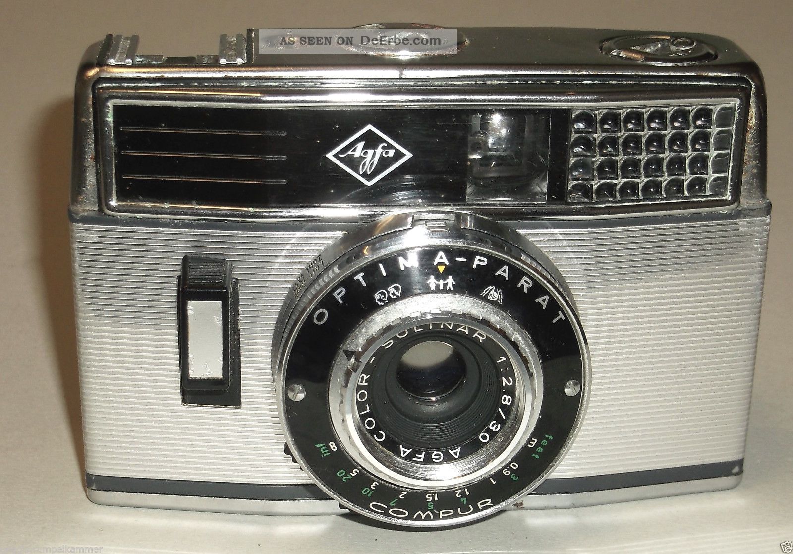 Agfa Optima Parat Silberfisch Mit Color - Solinar 1:2, 8/30 Mm / Compur ...