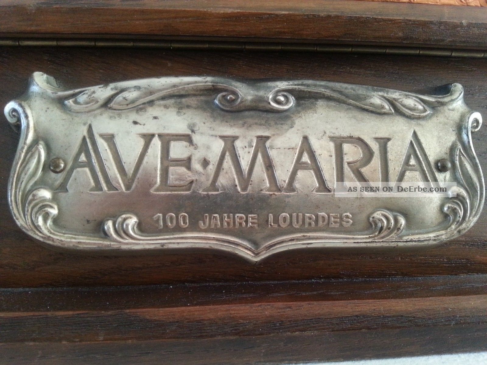 Spieluhr Ave Maria Fa. Welty Augsburg