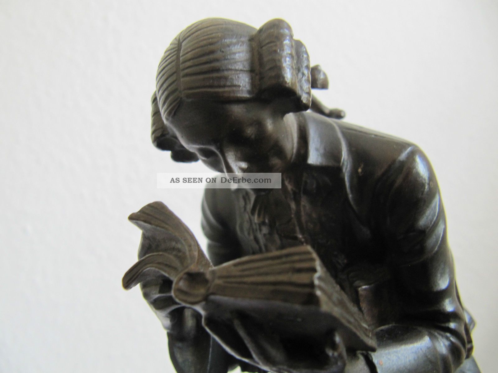 Carl Hans Bernewitz (1858 Blieden/kurland - 1934 Kassel) Bronze - Figur ...