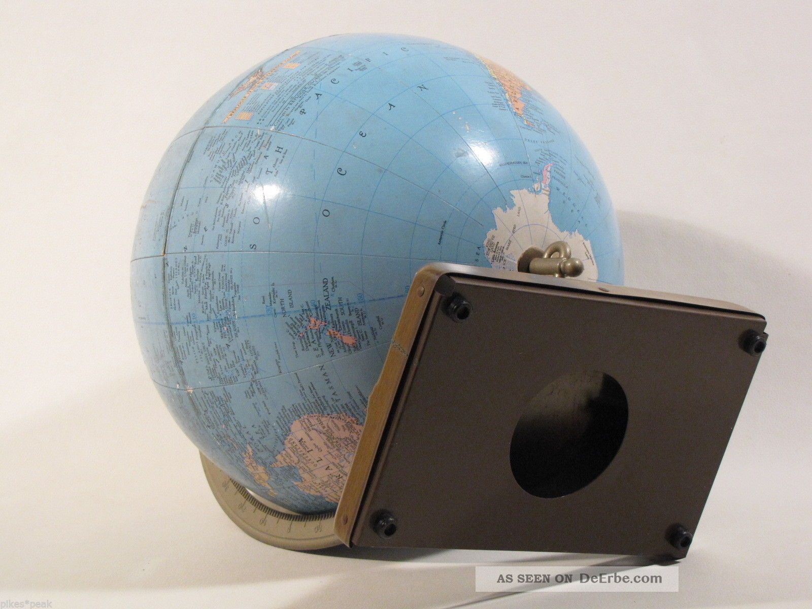 Globus Designed And Edited By Gustav Brueckmann Cartographer (alliirten?)