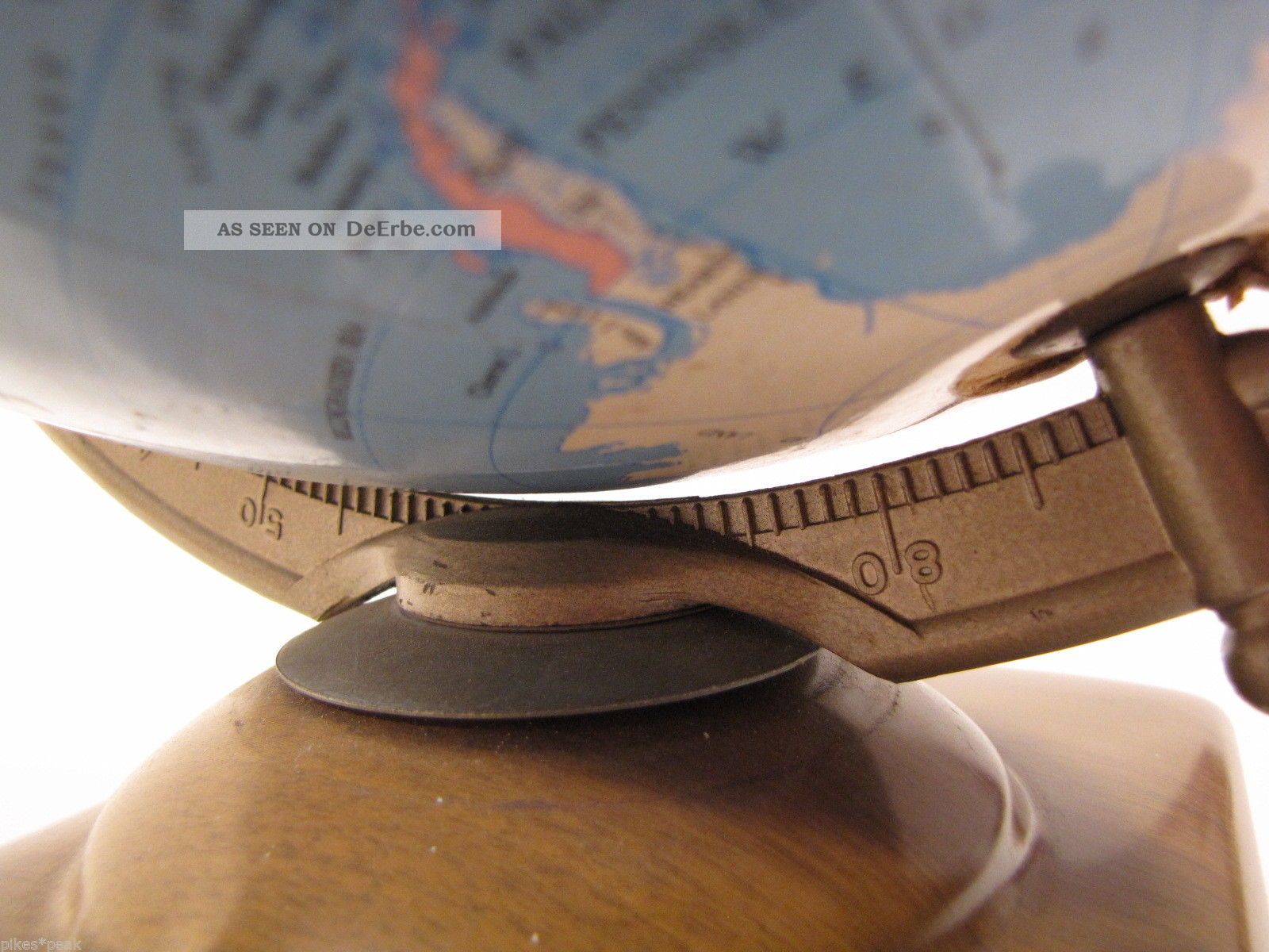 Globus Designed And Edited By Gustav Brueckmann Cartographer (alliirten?)