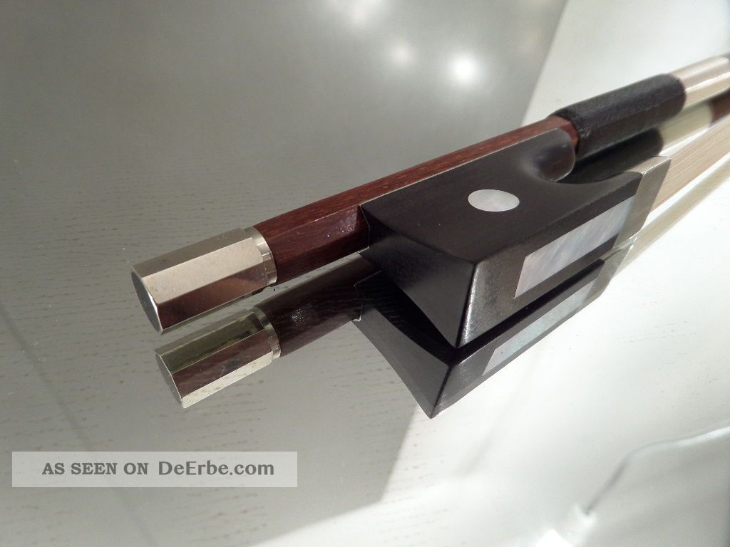 Gill Vintage Violin Bow Alte Geigenbogen Geige Bogen Old Signiert Signed