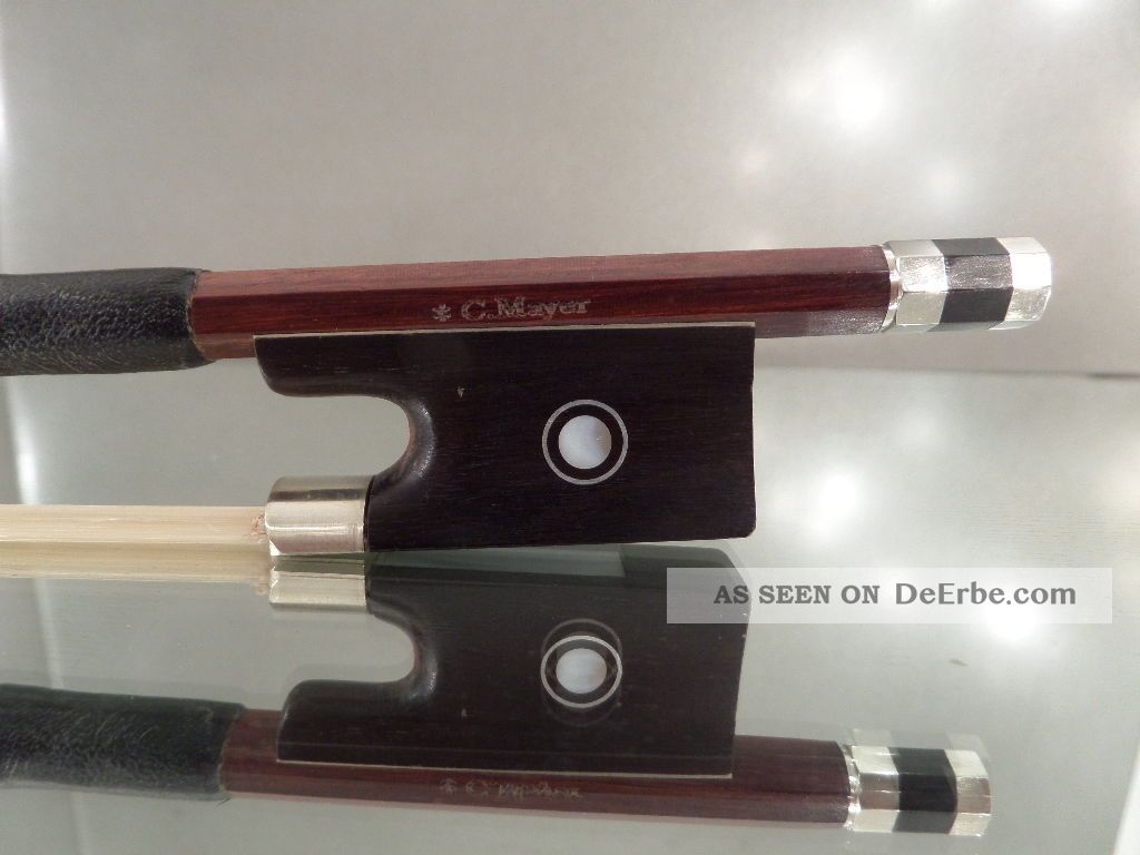 C. Mayer Vintage Violin Bow Alte Geigenbogen Geige Bogen Old Signiert ...