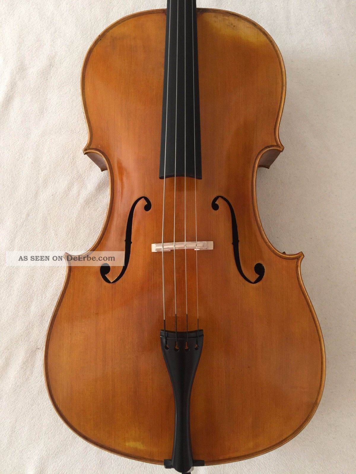 Sehr Schönes Cello Aus Vollmassiv Mit Schönem Muster, Celli Massive Wood