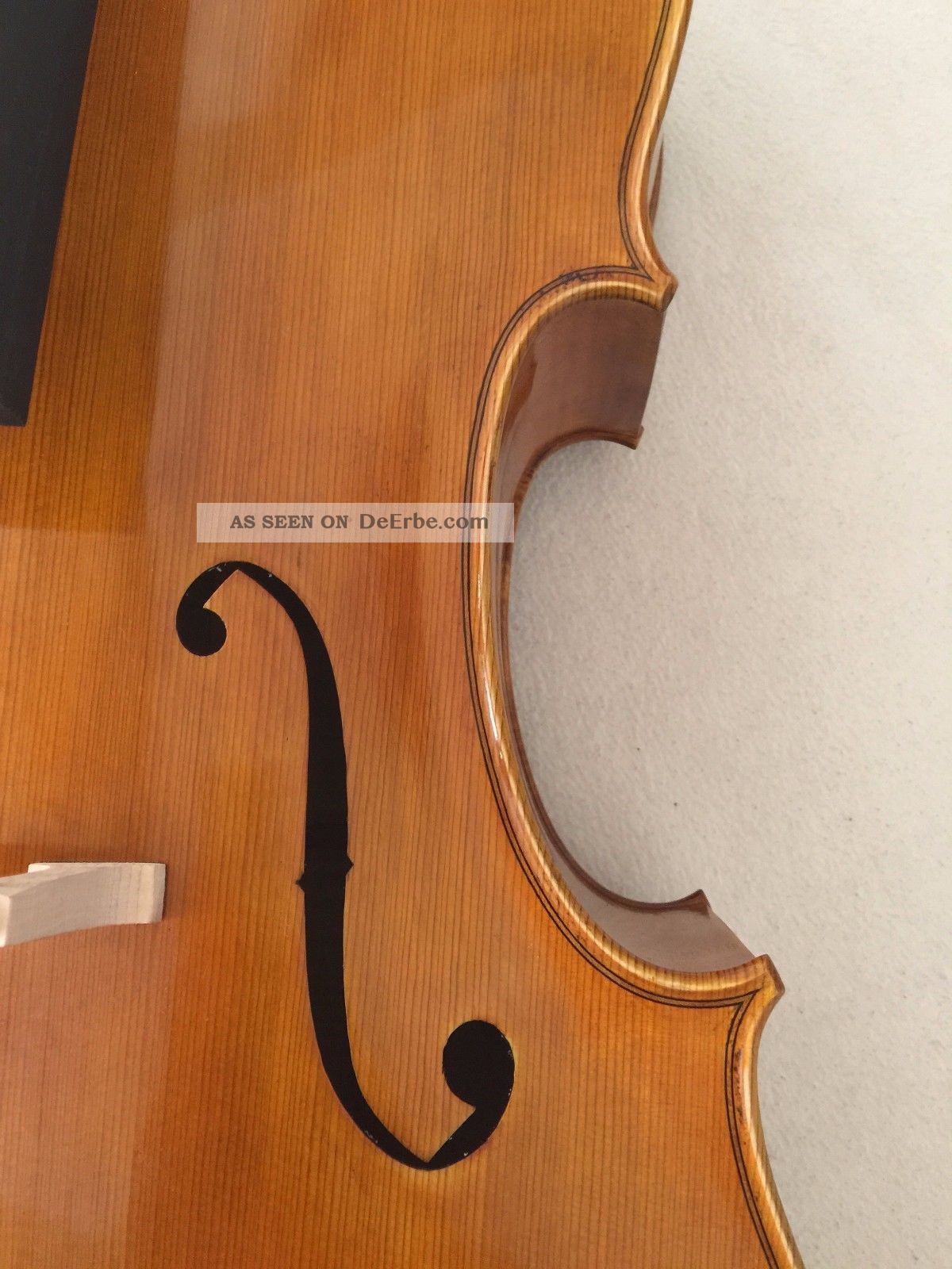 Sehr Schönes Cello Aus Vollmassiv Mit Schönem Muster, Celli Massive Wood