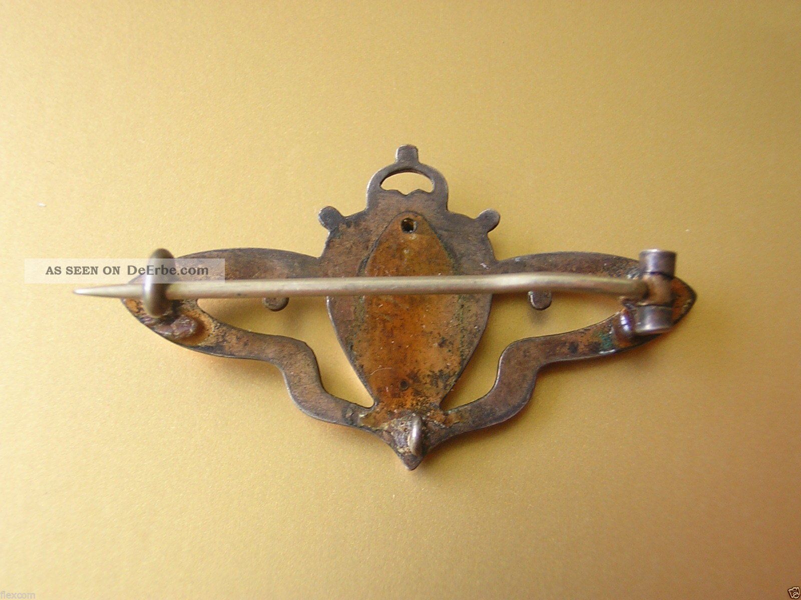 Antike Schaumgold Brosche Herz Vergoldet Granat Antikschmuck 2, 0 G