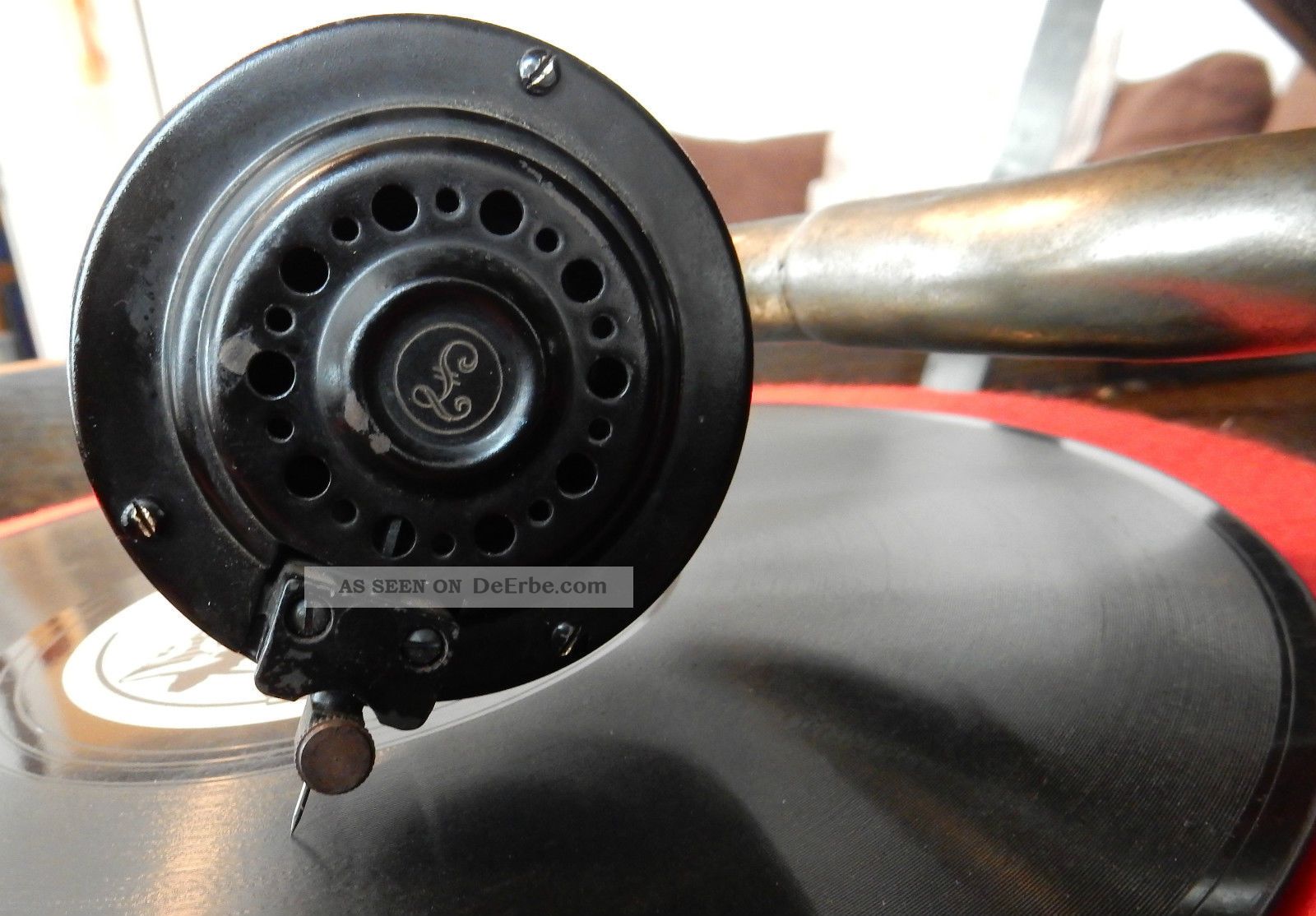 Tischgrammophon, Grammophon Parlophon, Spielbereit Restauriert Siehe ...