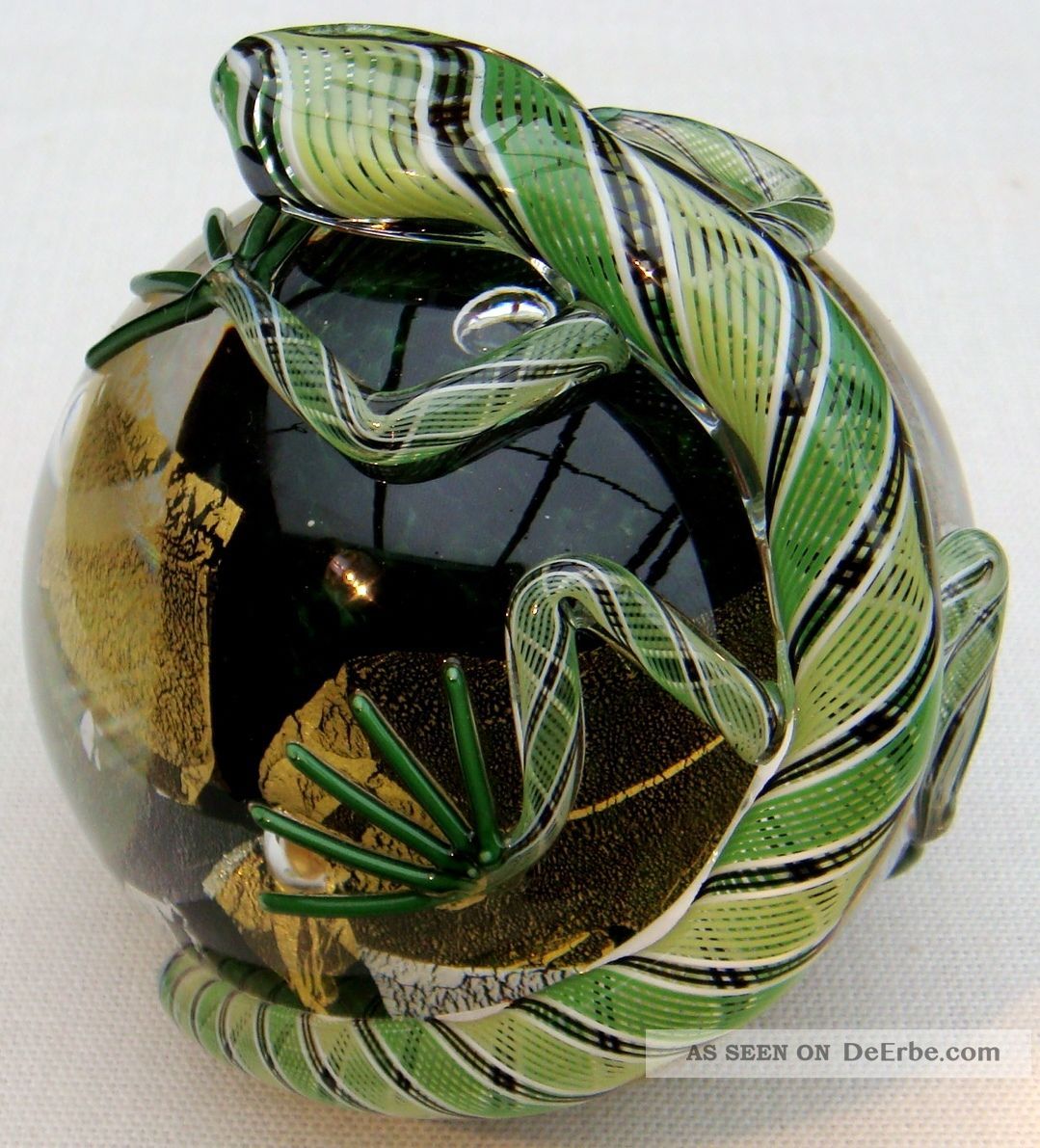 Paperweight, Briefbeschwerer, Mike Hunter, Salamander, Lizard, Twist ...
