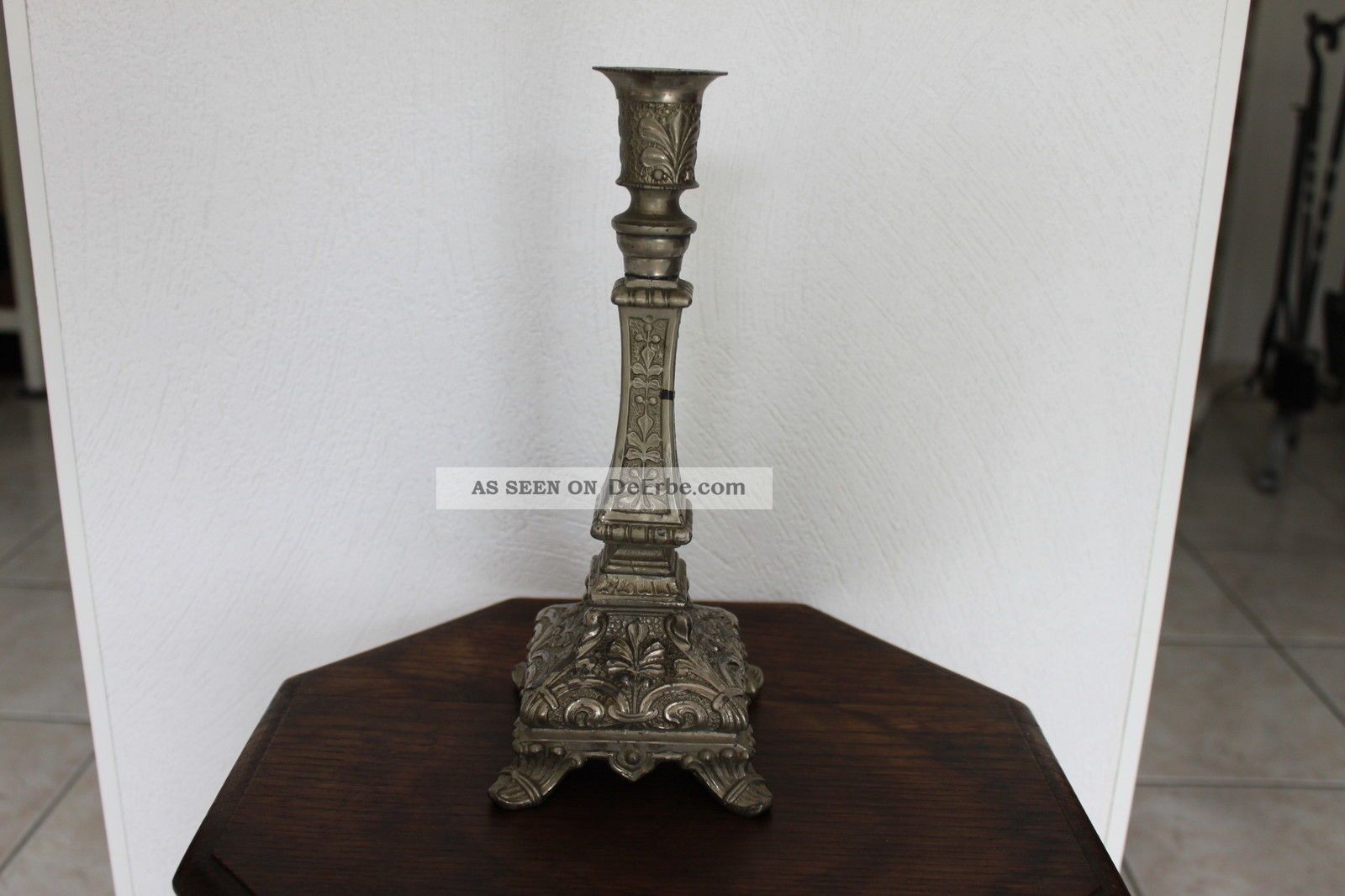 Kerzenständer Antik Sehr Alt Kerzenhalter Kerzenleuchter