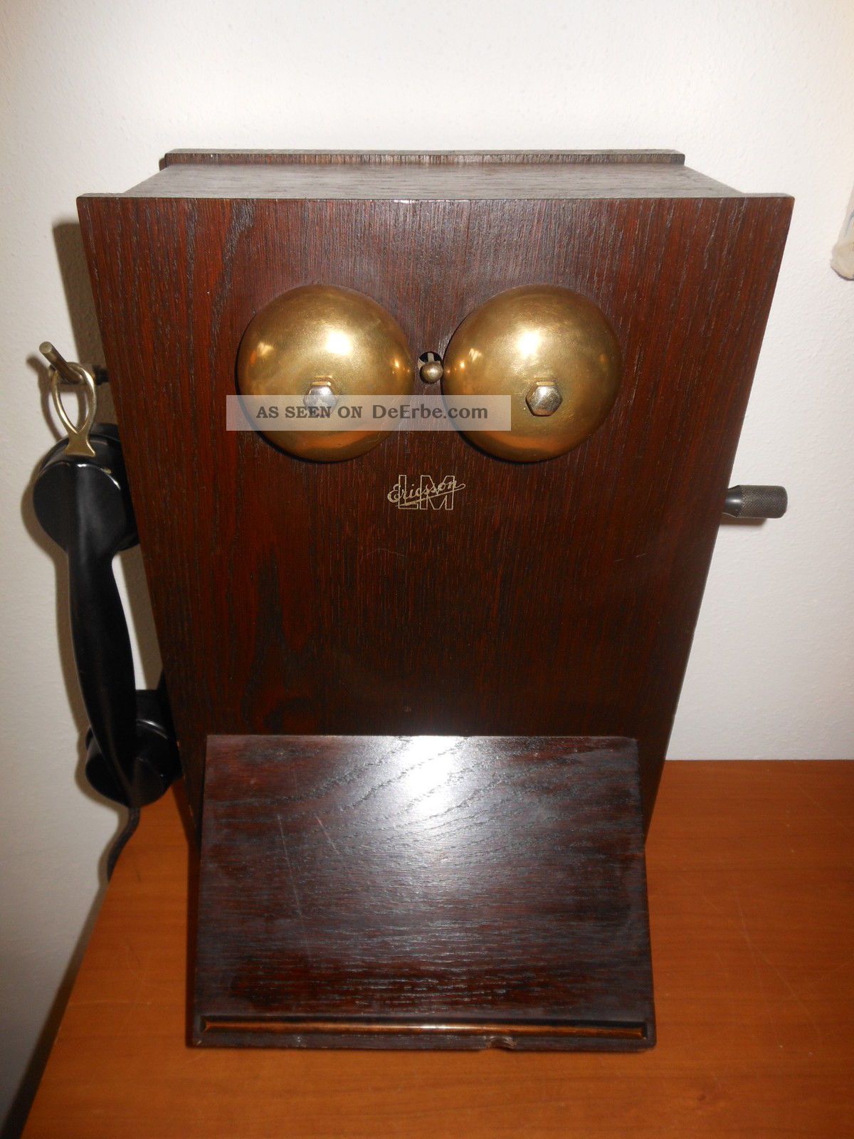 Antik Ericsson Telefon, Wandtelefon. Antique Telephone Ca. 8, 3 Kg ...