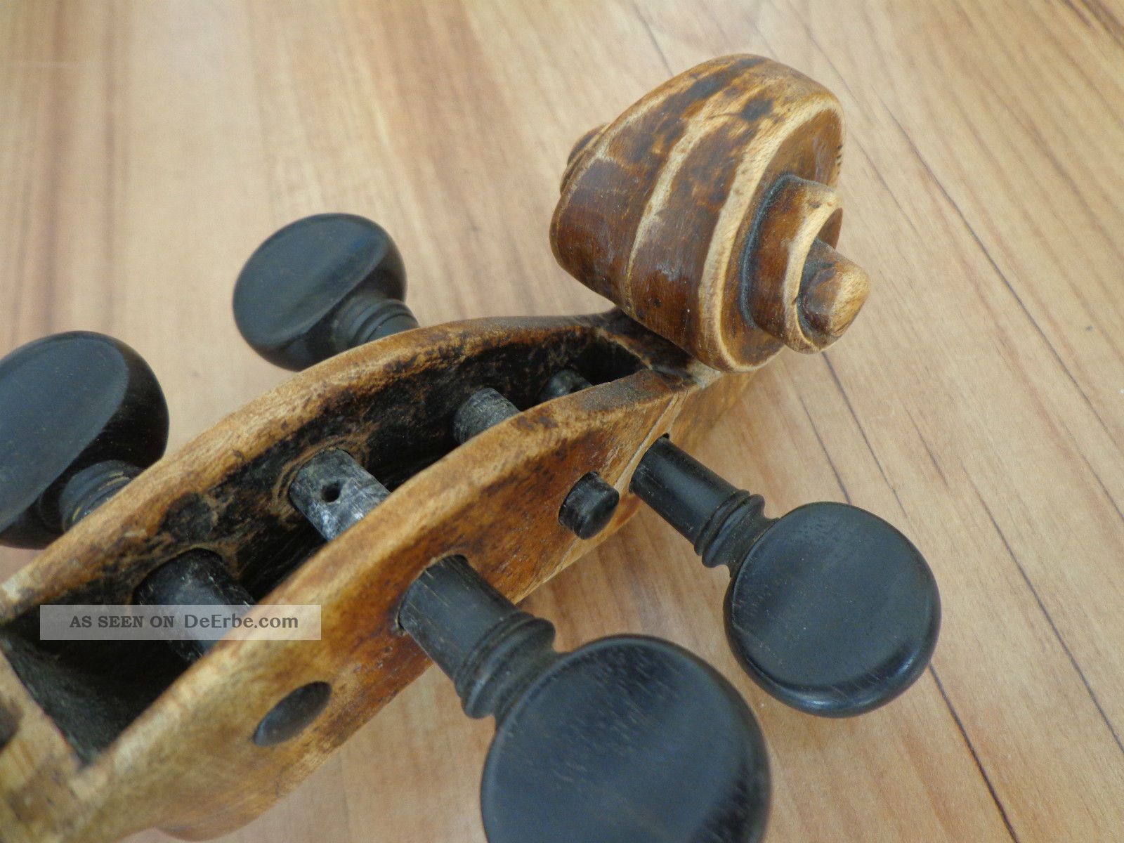 4/4 Geige Violine Sehr Alt Mit Zettel Jacobus Stainer