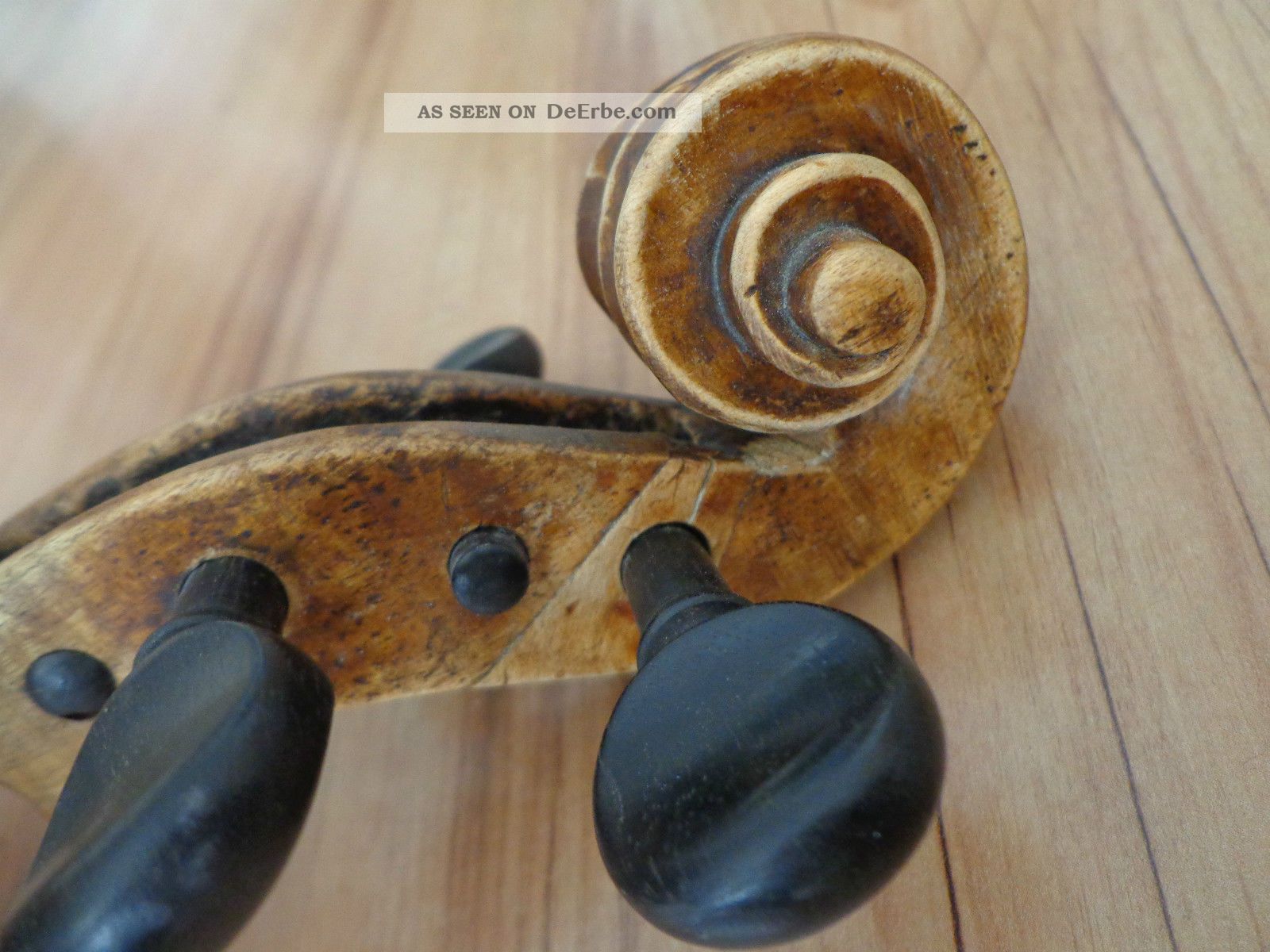 4/4 Geige Violine Sehr Alt Mit Zettel Jacobus Stainer