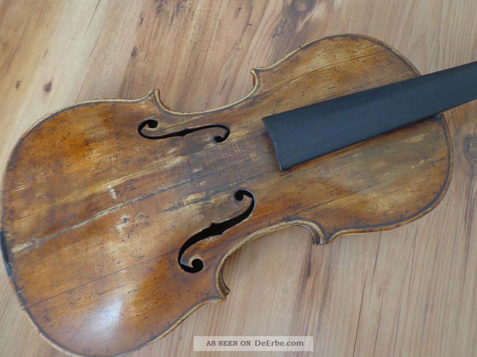 4/4 Geige Violine Sehr Alt Mit Zettel Jacobus Stainer