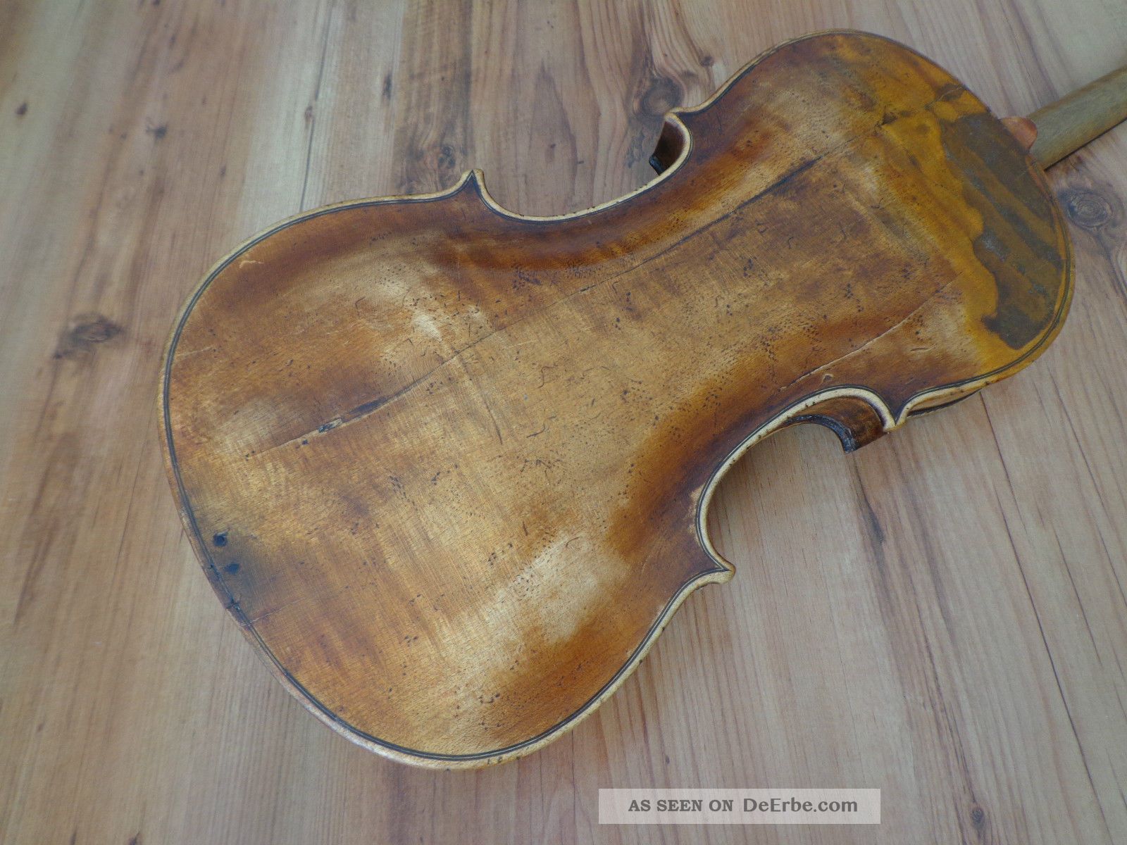 4/4 Geige Violine Sehr Alt Mit Zettel Jacobus Stainer