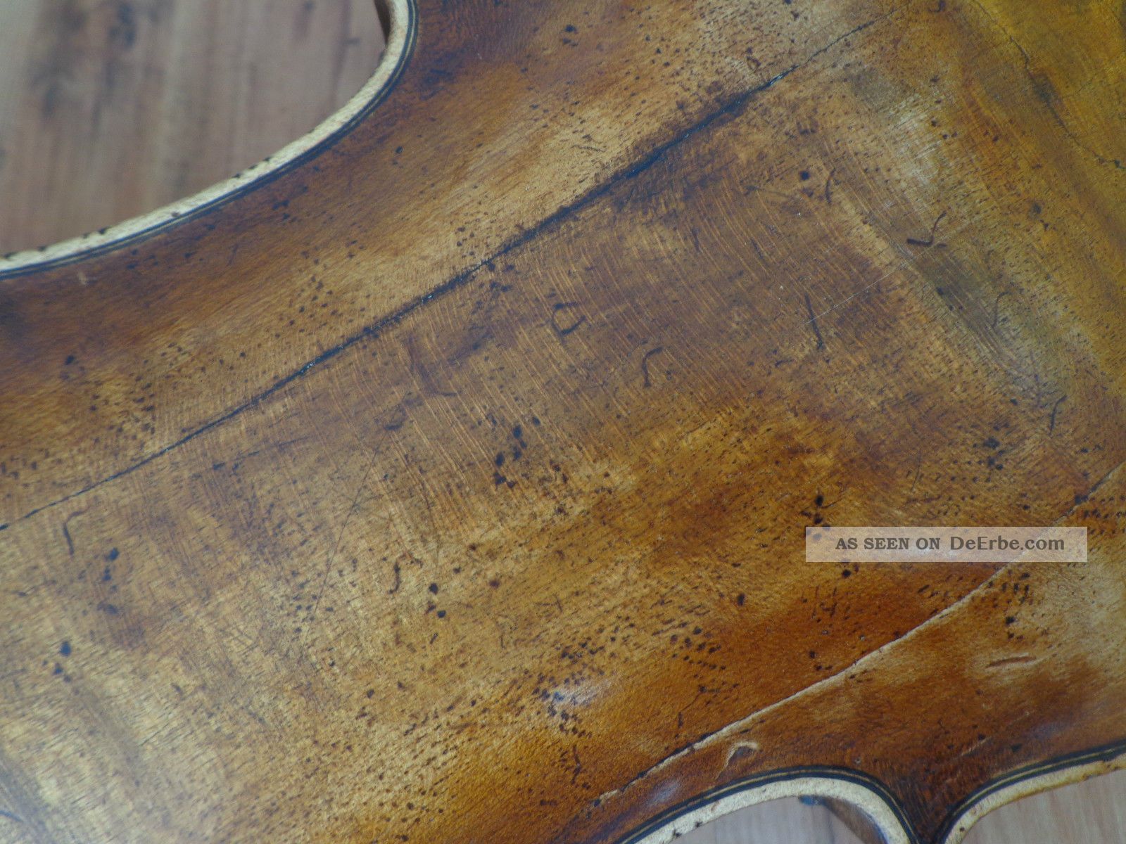 4/4 Geige Violine Sehr Alt Mit Zettel Jacobus Stainer