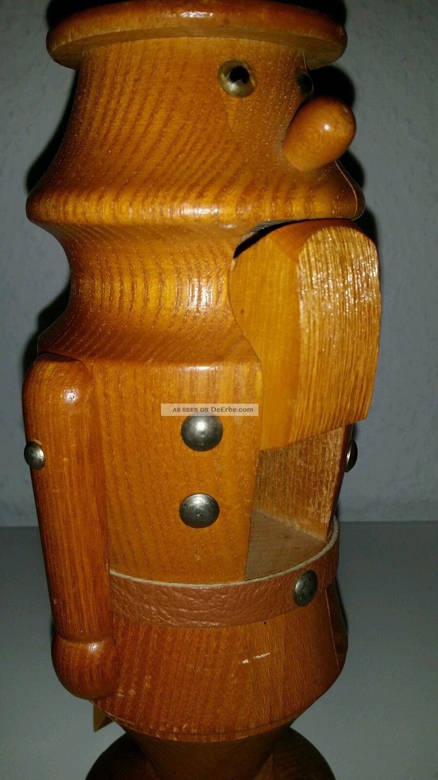 Sehr Alter Ungewöhnlicher Nussknacker Aus Holz Nutcracker Erzgebirge ...
