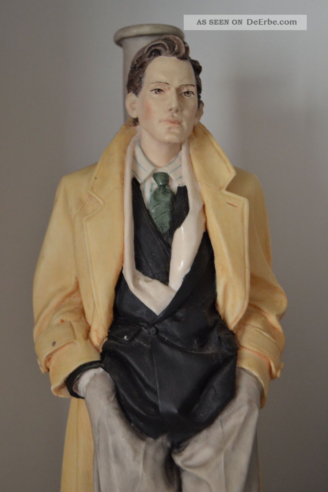 Skulptur Von Vittorio Tessaro A. D. L. Wunderschön Und Selten Ca. 27 Cm