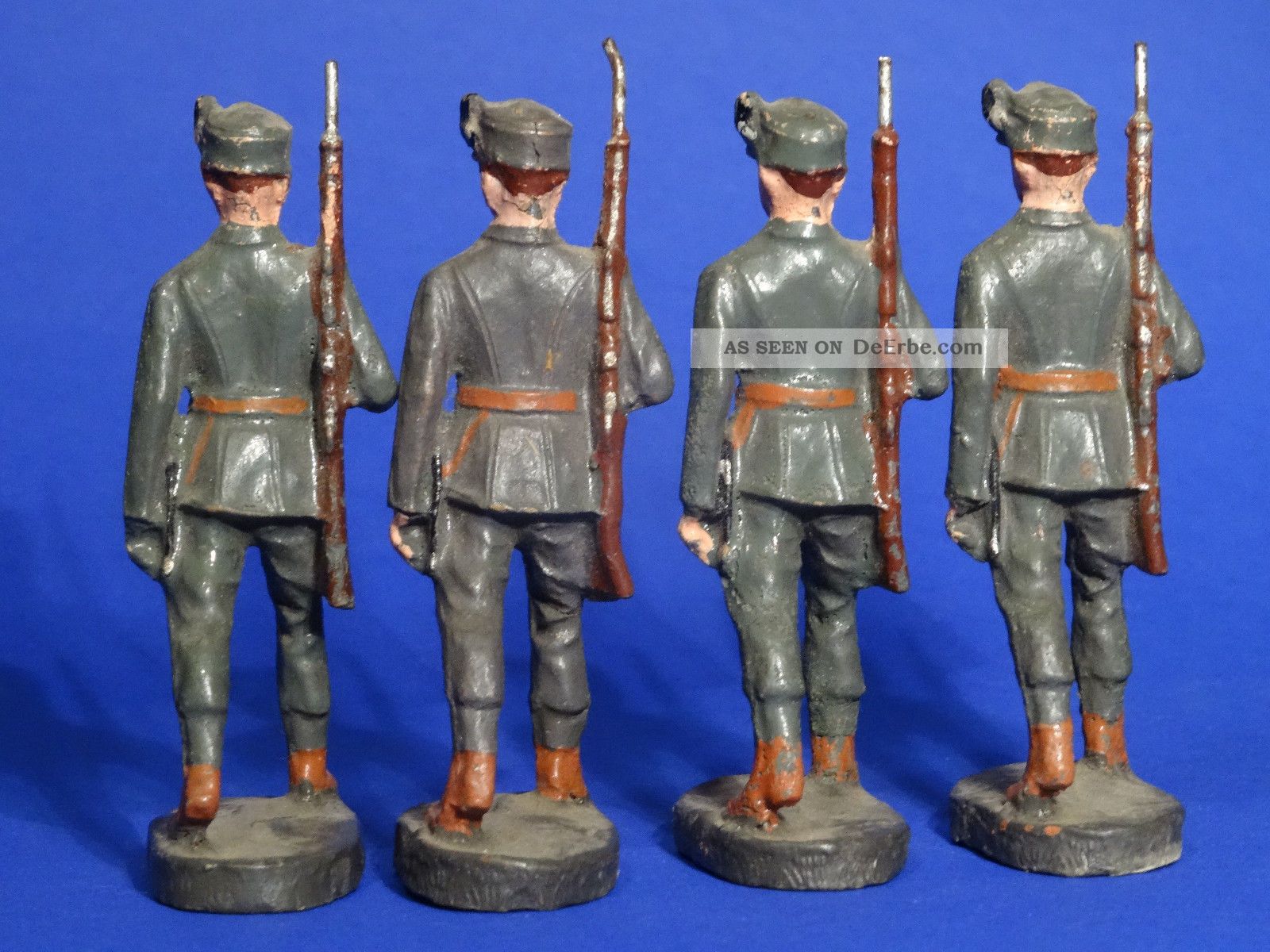 Elastolin: 4 Mann Österreichische Heimwehr 7, 5 Cm