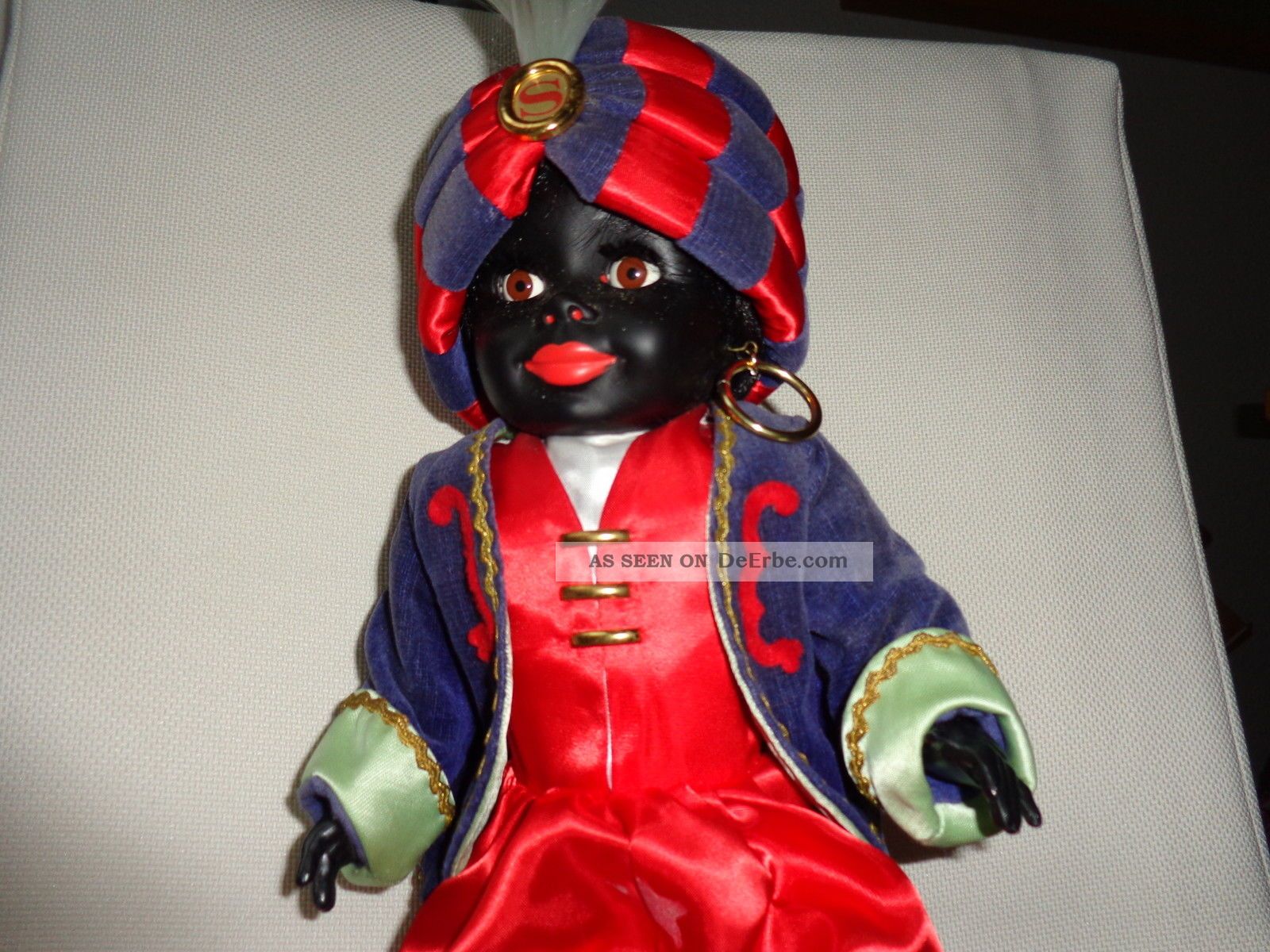 Werbefigur Sarotti - Mohr Puppe Ca 38cmh.