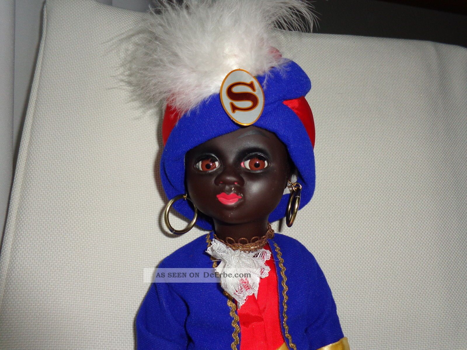 Werbefigur Sarotti - Mohr Puppe Ca 38cmh.