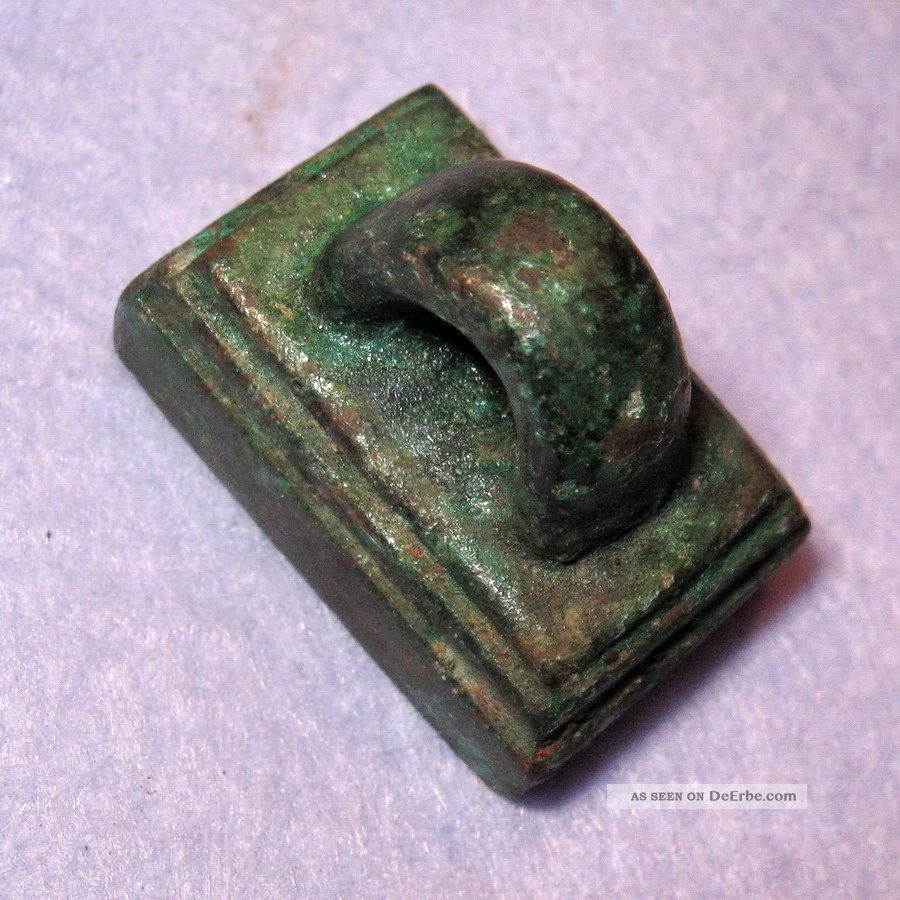 Han Dynasty Half Official Seal 206 Bc Bronze Niu Yu
