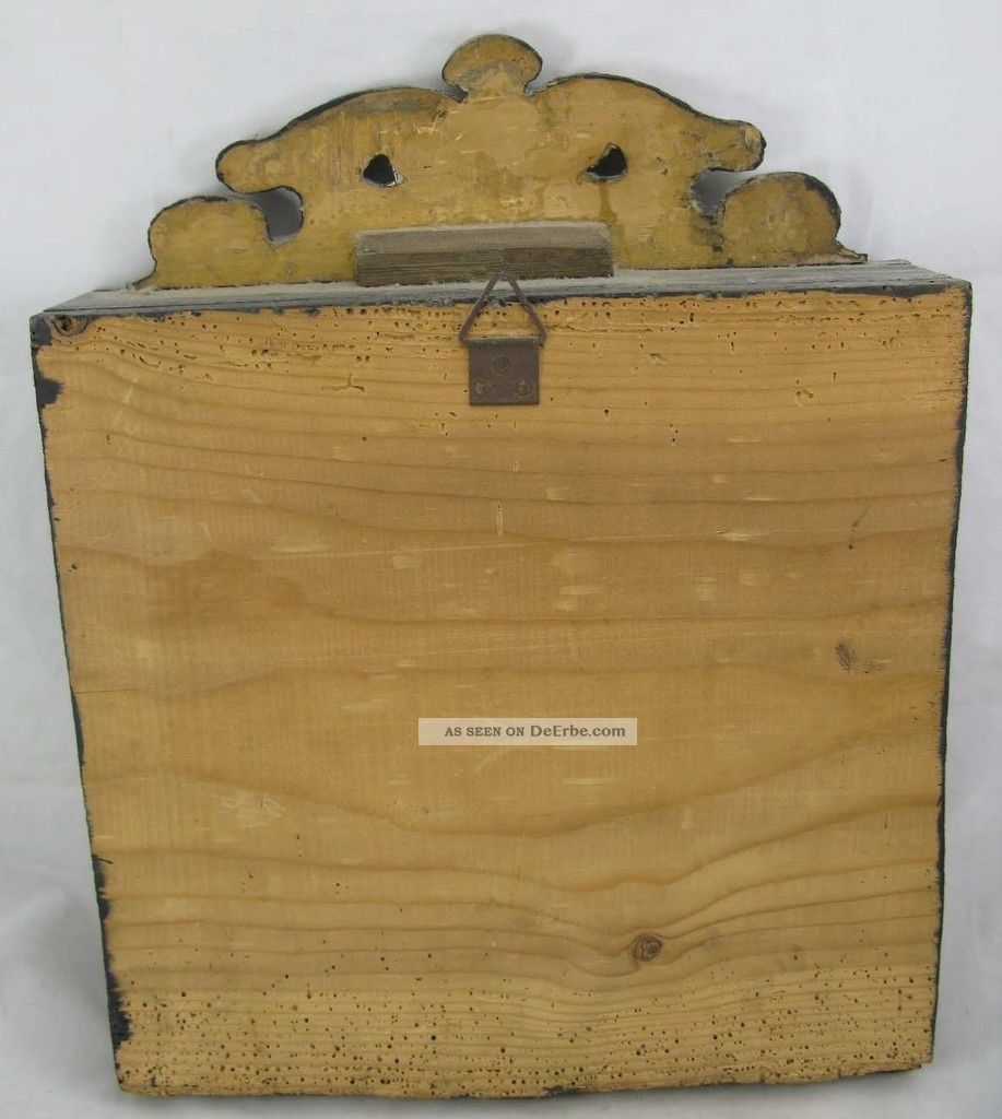 Putto / Putte / Engel Wand Relief / Wandbild - Holz Geschnitzt ...