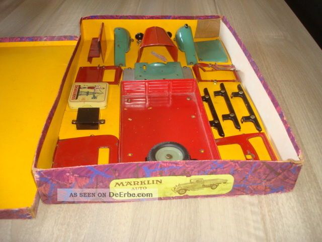 Marklin Baukasten 1101c 1105l 1107r 1109m Part In Boxes Played