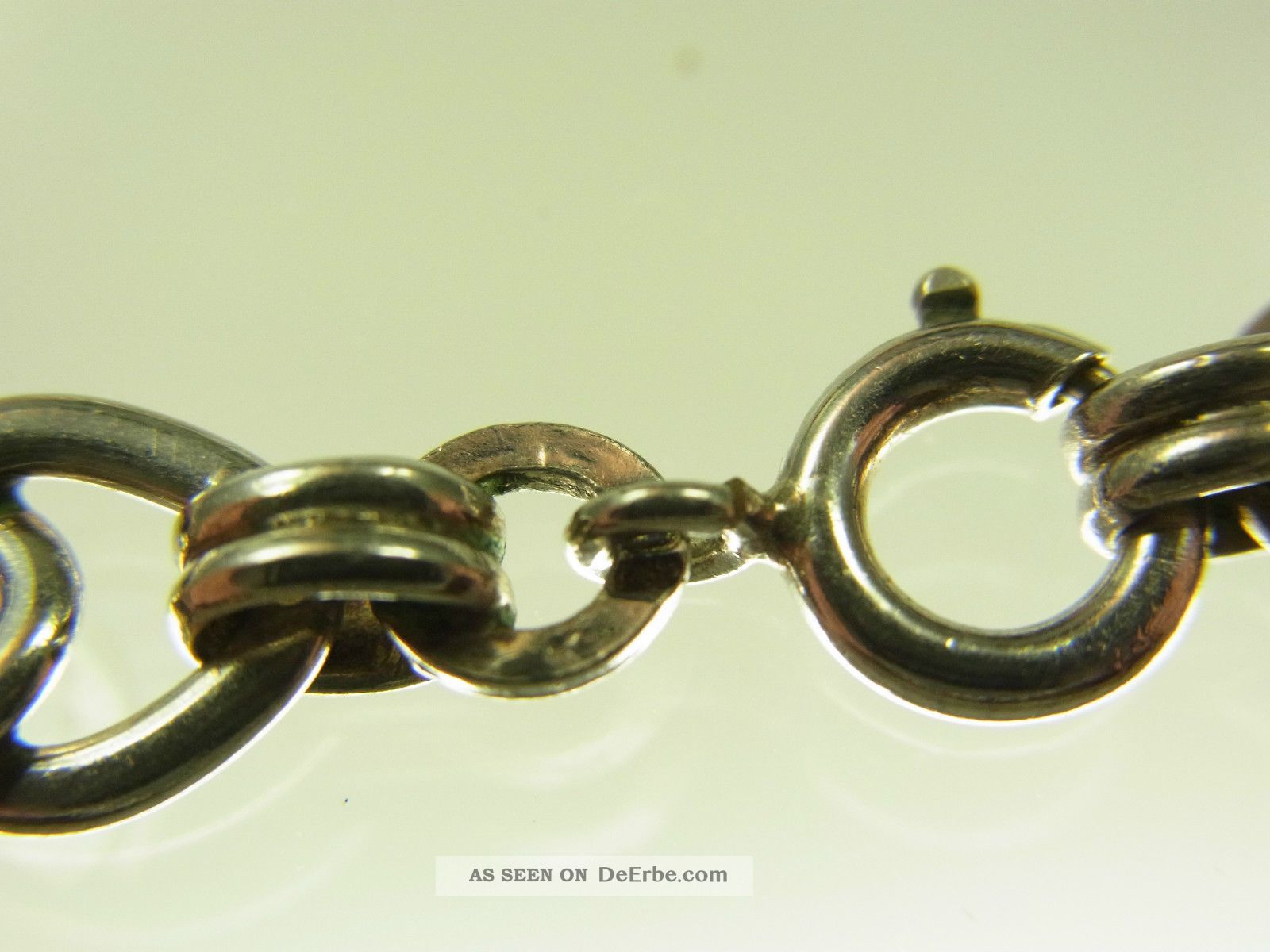 Schönes Art - Deco Designer Collier 800 Silber Handarbeit Um 1940