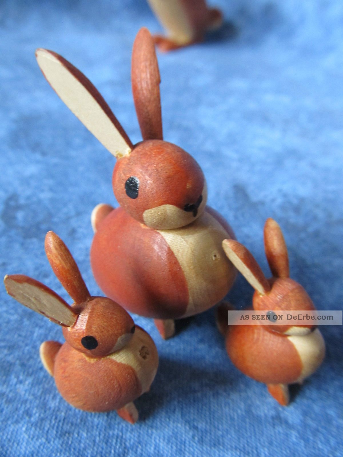 Erzgebirge, Max Dittmann, Hase Hasen, Hasenfamilie, 4