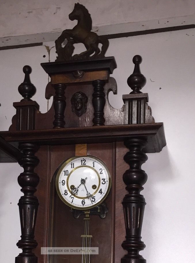 Junghans Regulator Mit Schlüssel Voll Funktioniert Ca 110 Cm L